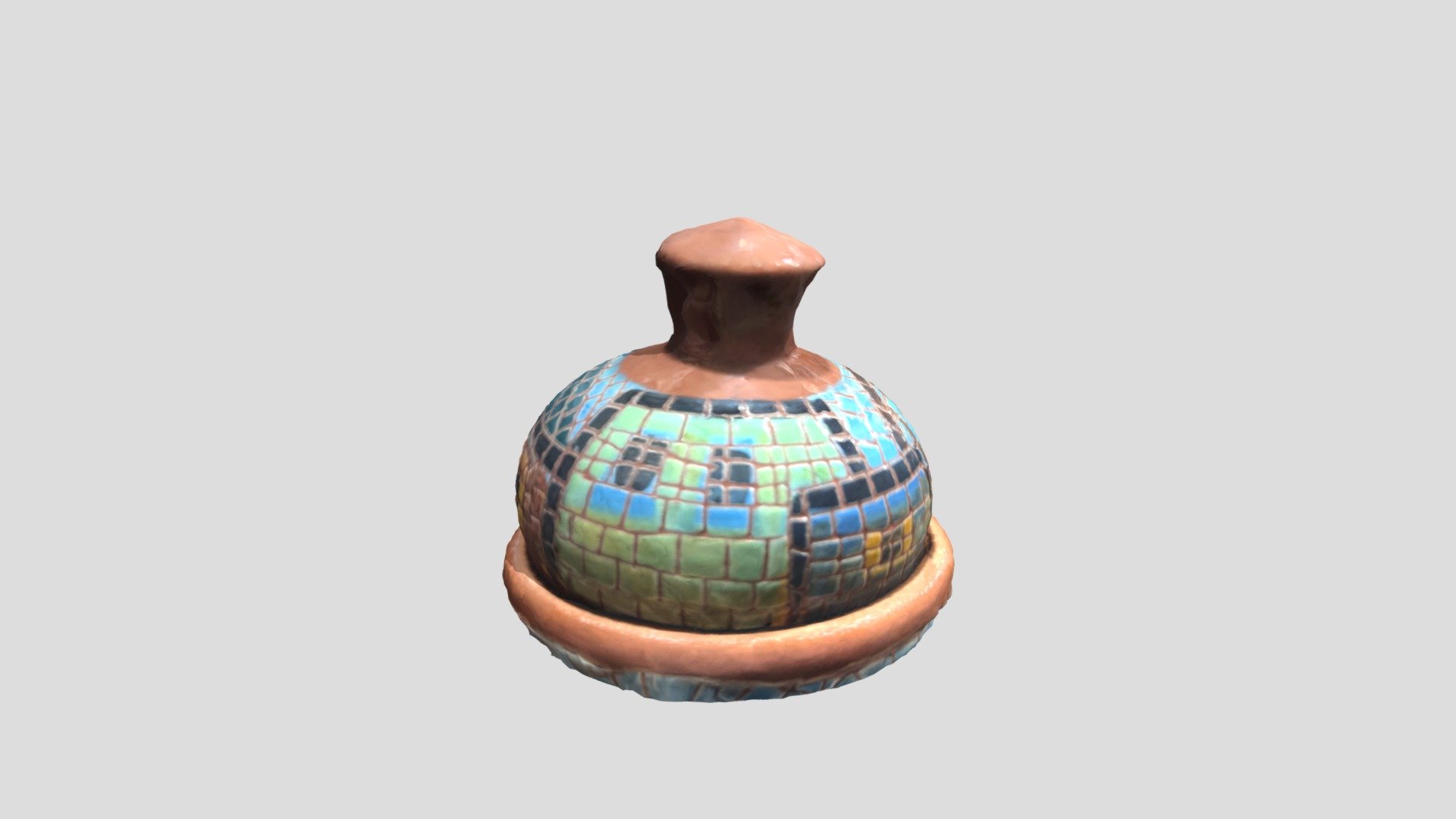 Colorful Ancient Pot 2 - Download Free 3D model by ICH (@tamerq ...