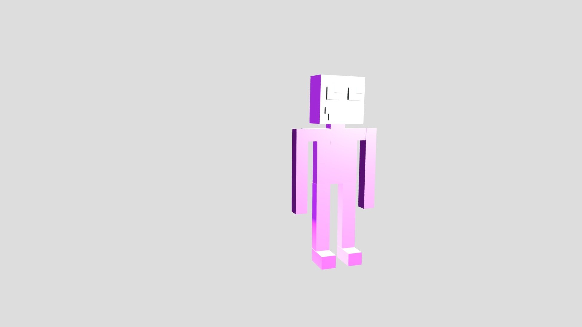 8 Bit Purple Guy FNAF (WITH BONES) - Download Free 3D model by spider ...