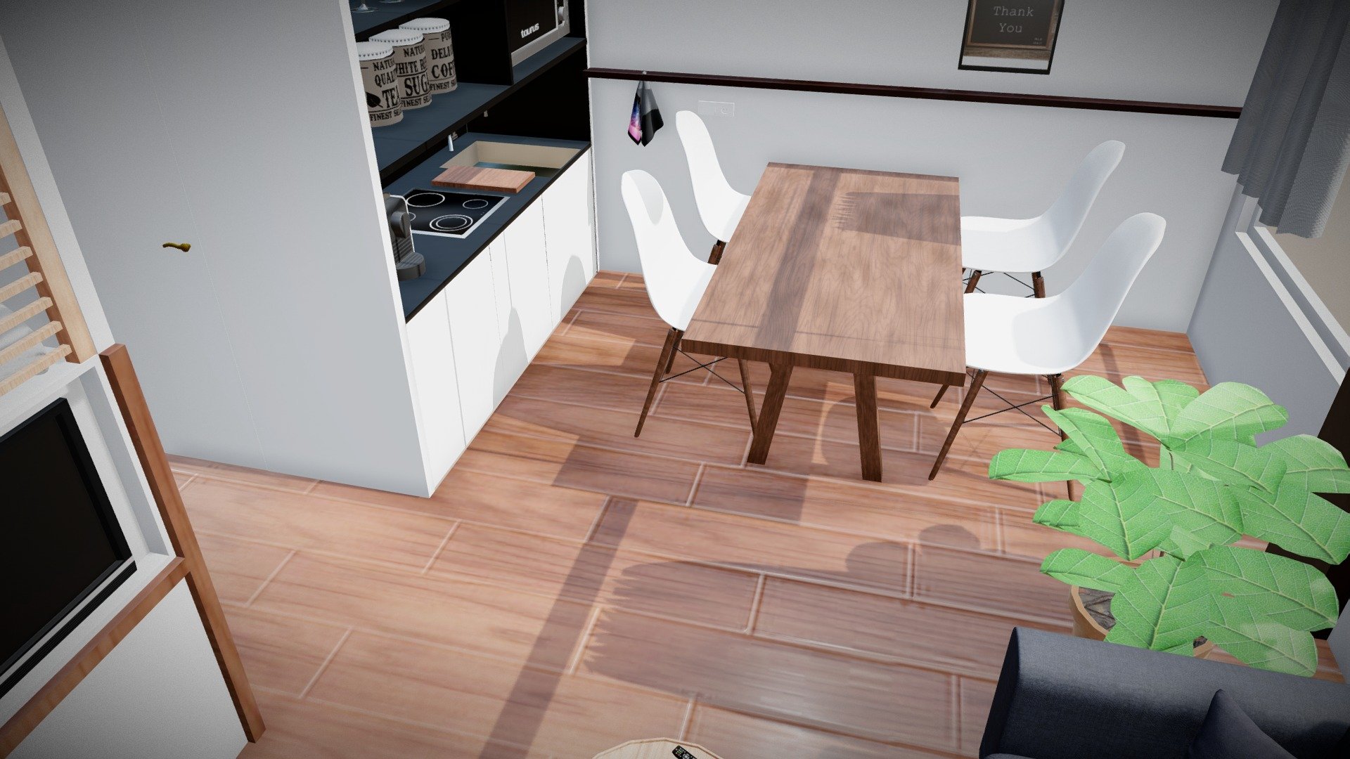 House Interior - 3D model by Javier Martín Hidalgo (@Jj.Mmhh) [c25f819 ...