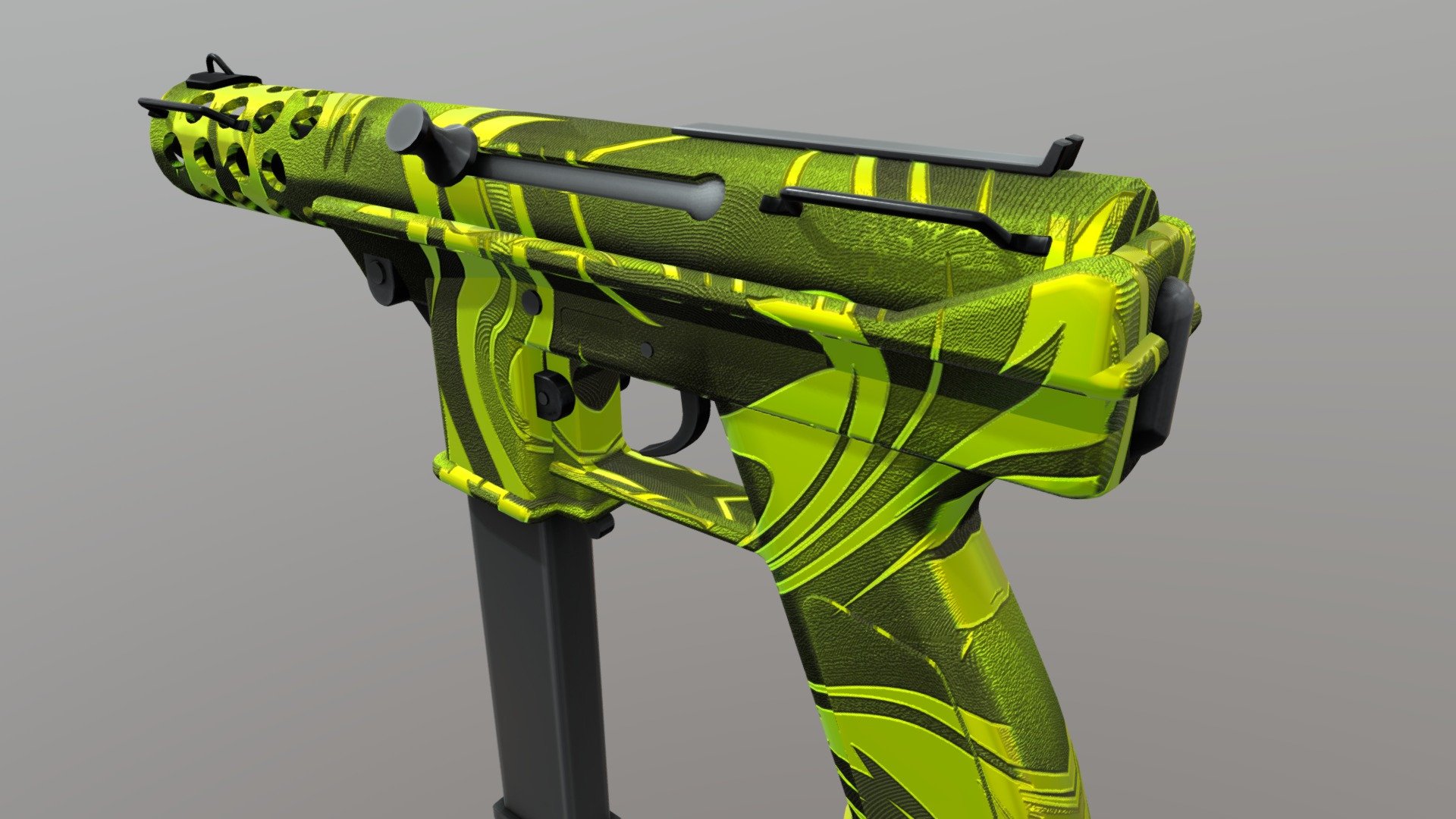 TEC-9 | JUNGLE - 3D model by dC98 [c260753] - Sketchfab