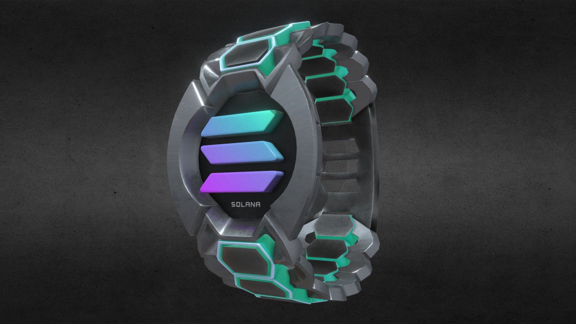 Solana Watch - Buy Royalty Free 3D model by ar-watches [c260d2e ...