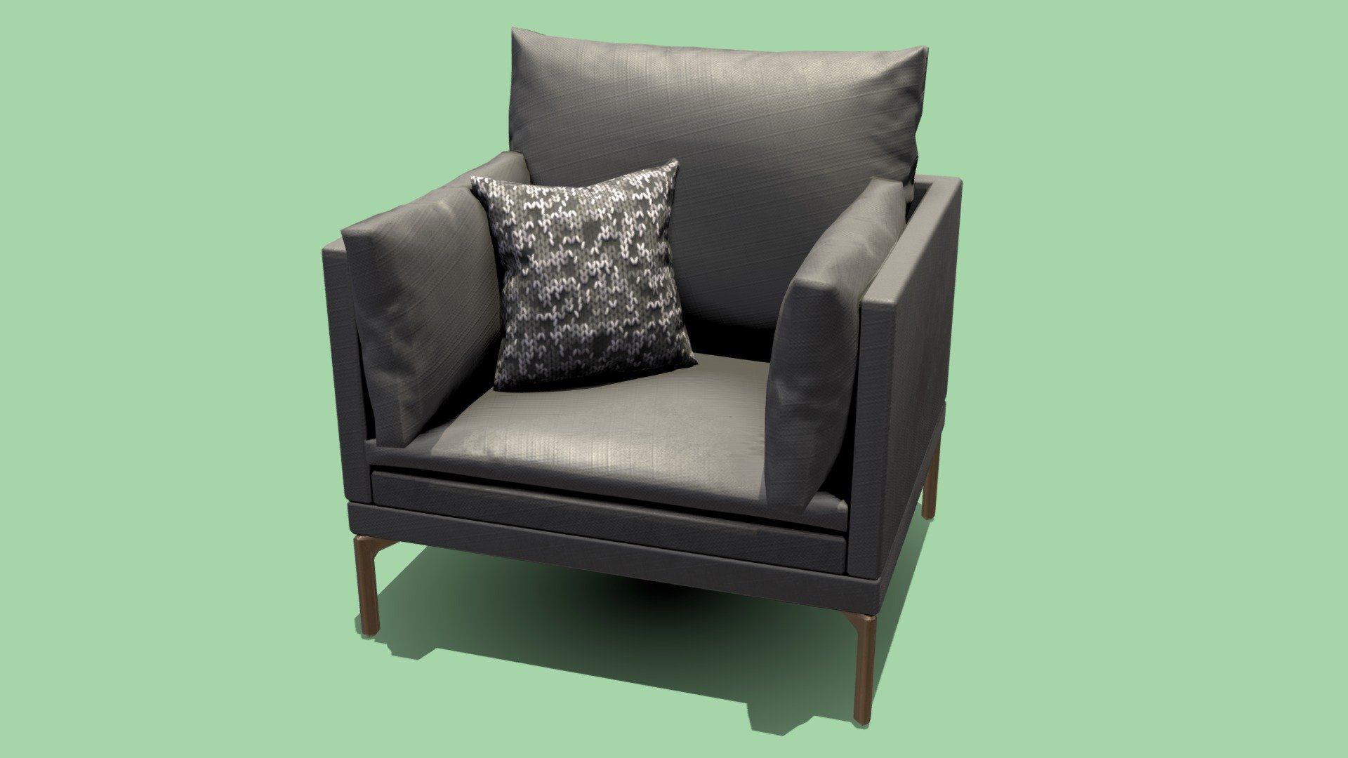 Armchair (Gameready) - Buy Royalty Free 3D model by Jakub (@jakub.iv ...