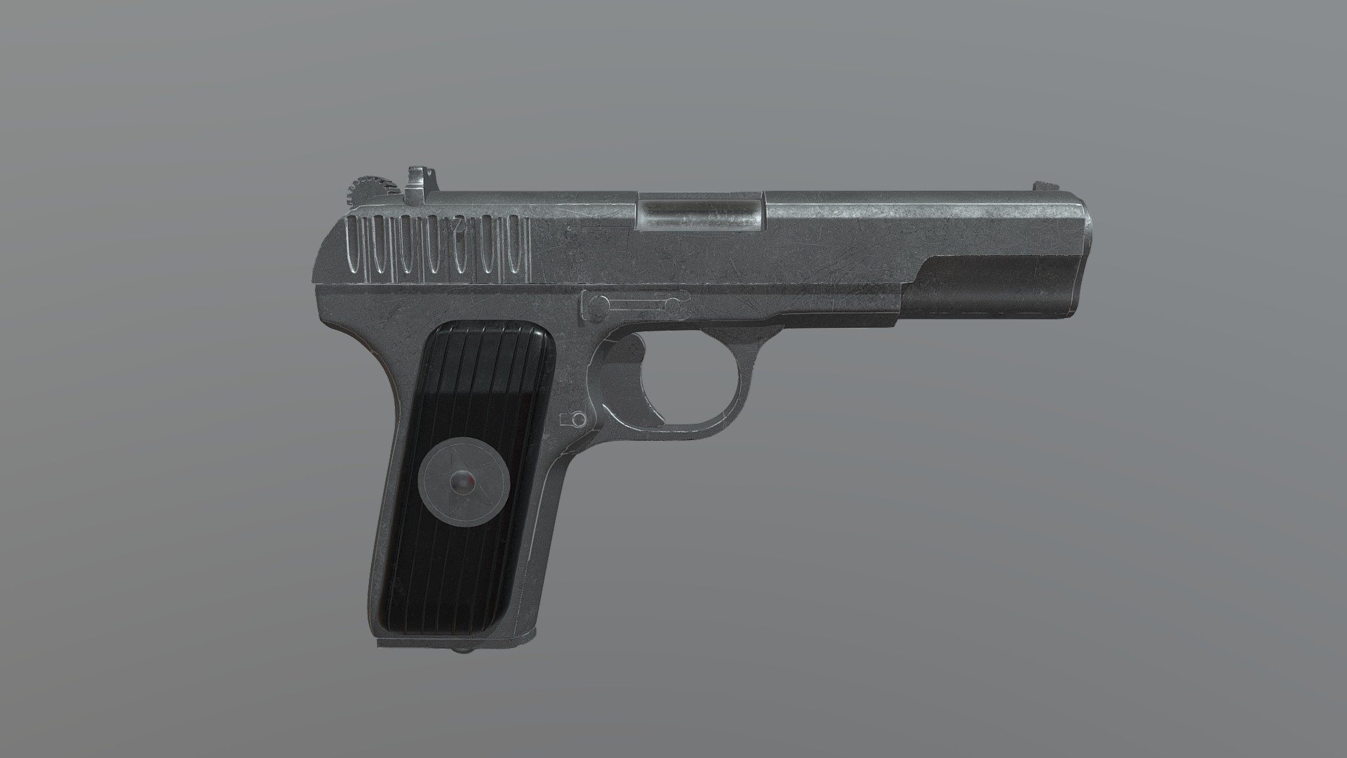 Pistol Tokarev TT-33 - Download Free 3D model by Calipo (@Calippo ...