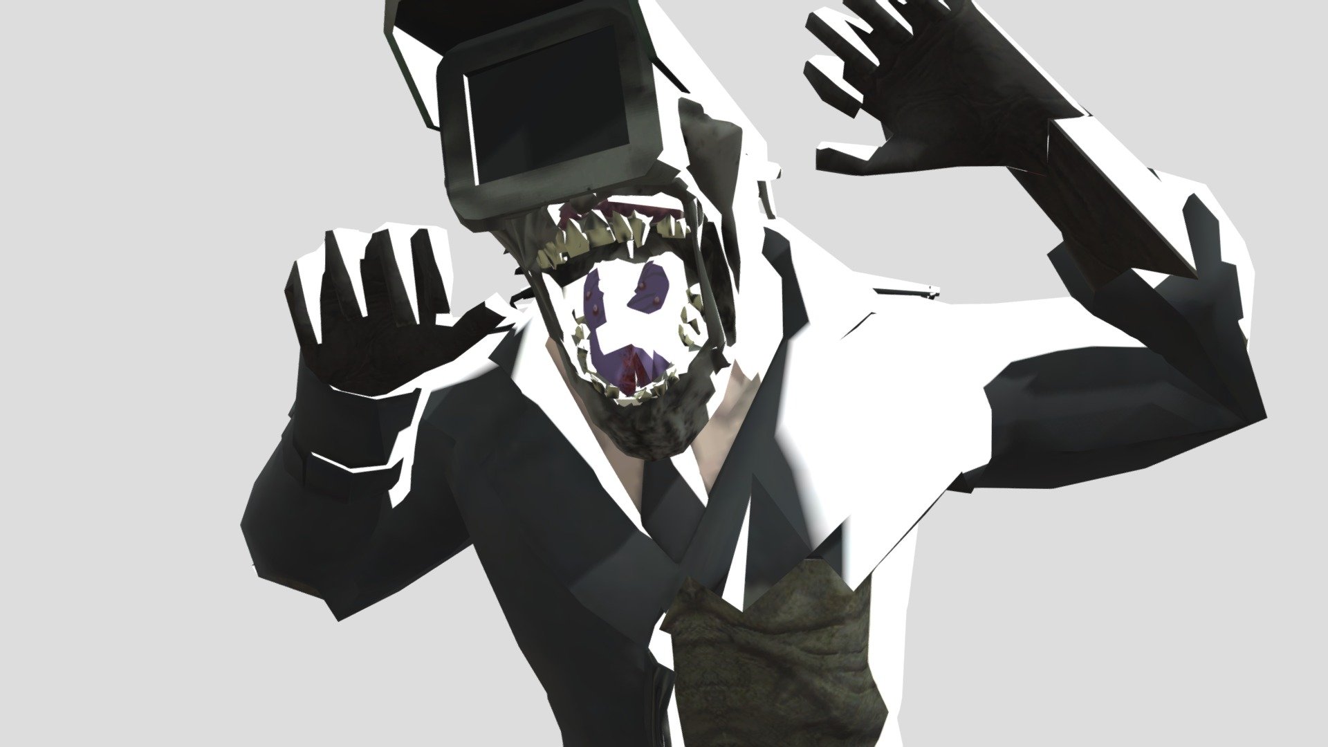 zombie cameraman rig - Download Free 3D model by Clockman (1266shin ...