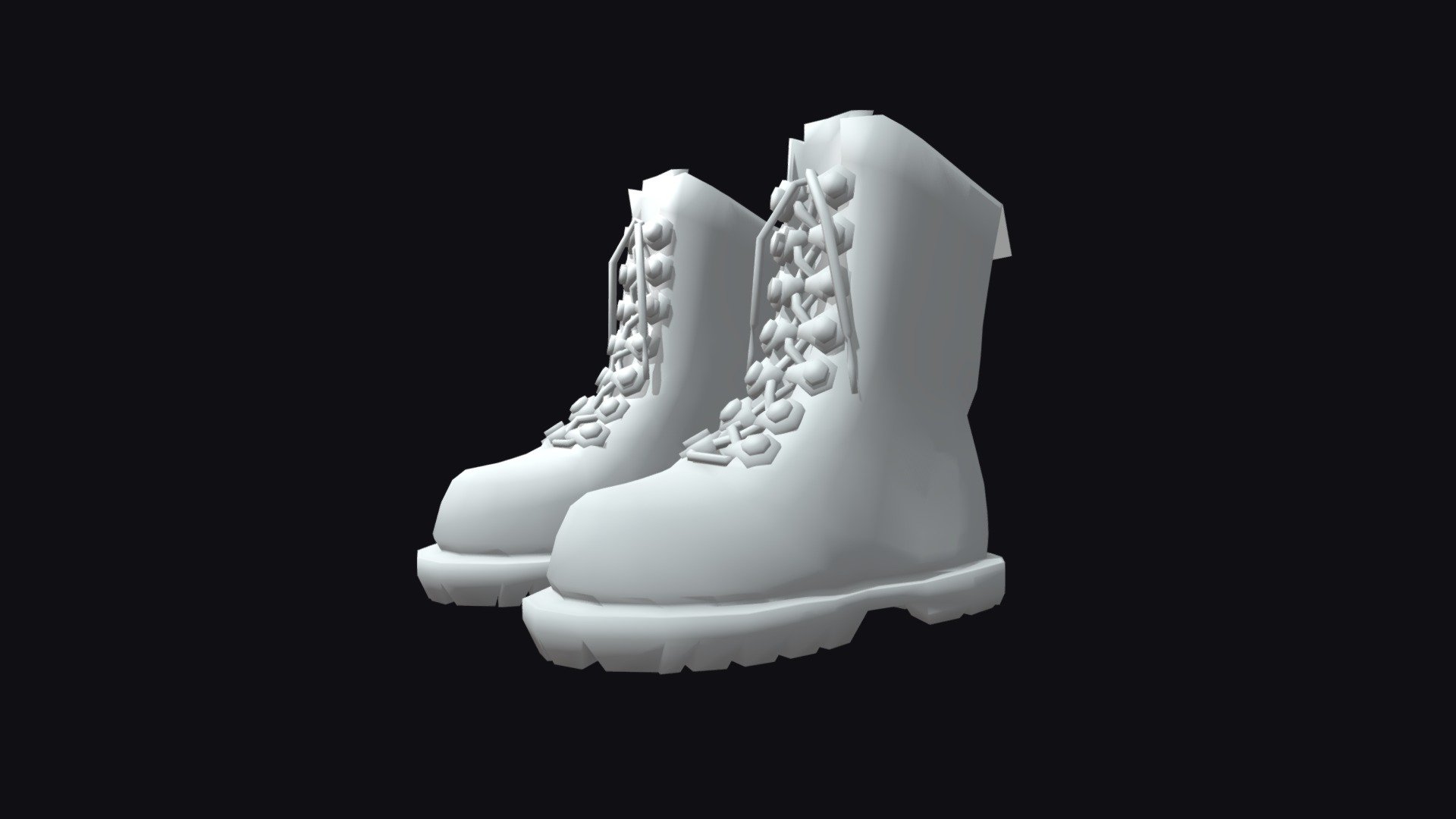 Combat boots Model [untextured] - Download Free 3D model by Meilov (@meilov3D) [c26381f] - Sketchfab