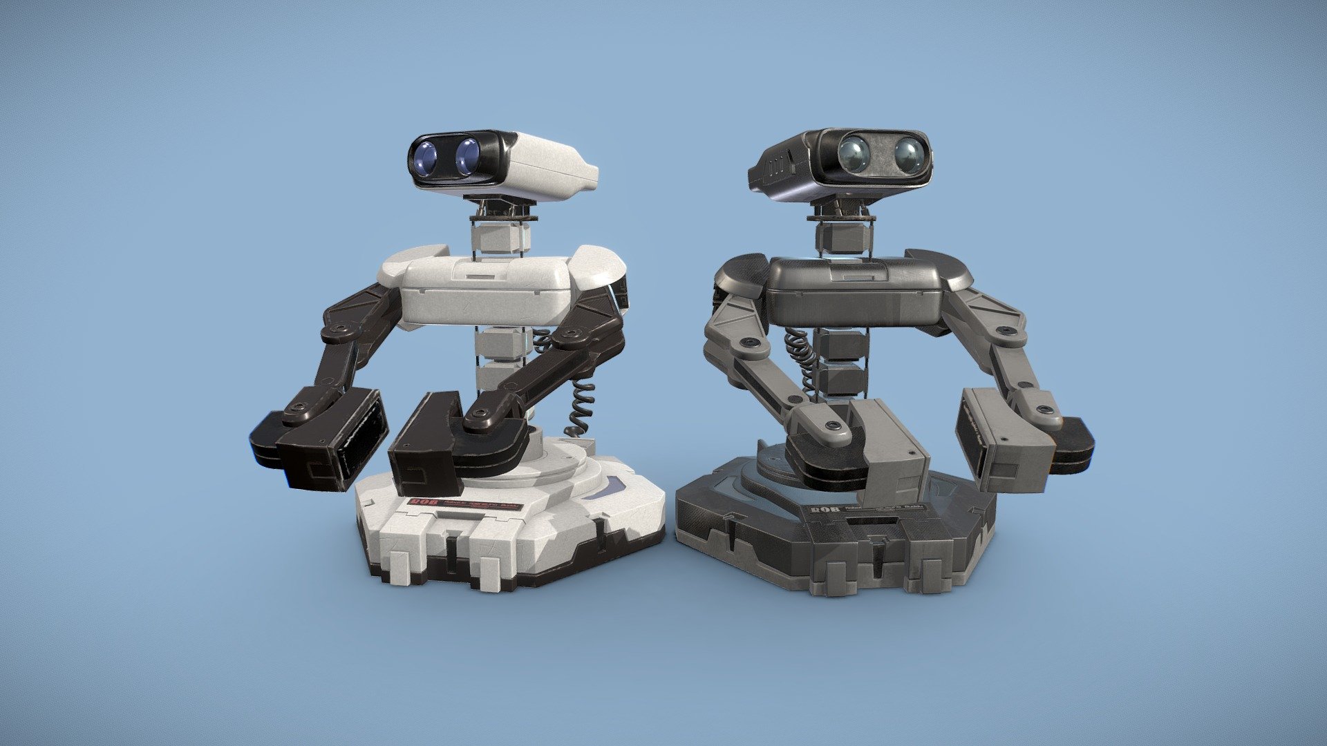 R.O.B. (Robotic Operating Buddy) - Download Free 3D model by Wrld_Bld ...