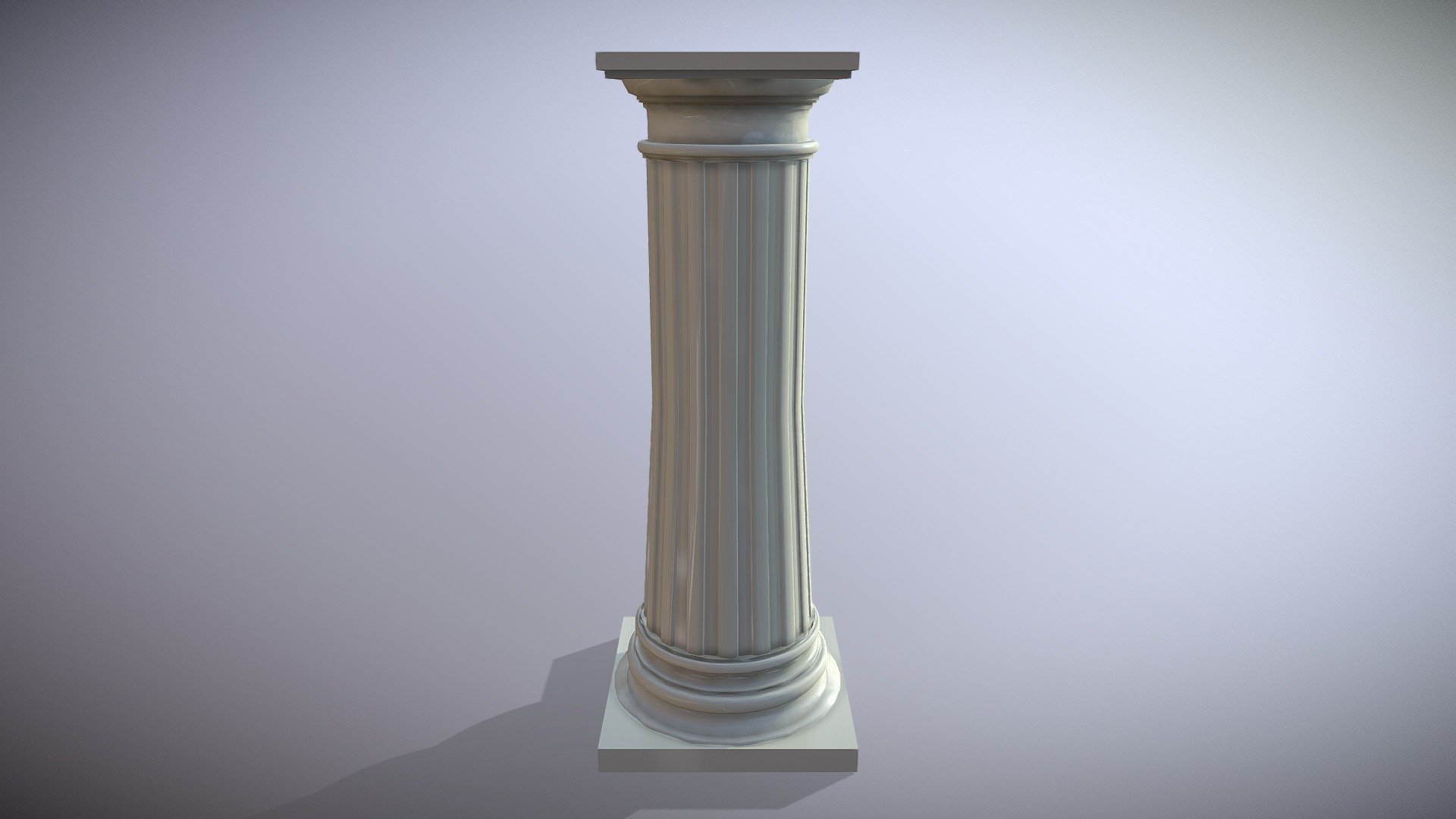 Doric Column - Download Free 3D model by jaredsquires [c263ffb] - Sketchfab
