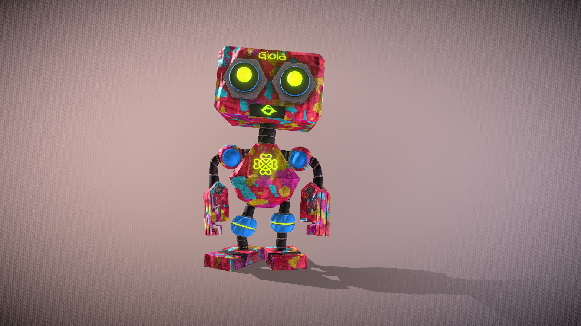 Gio-Bot - 3D model by TAGd (@Gaspare.Alessandro) [c26445c] - Sketchfab