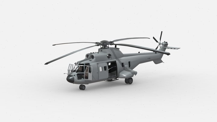 Helicopters 3D models - Sketchfab