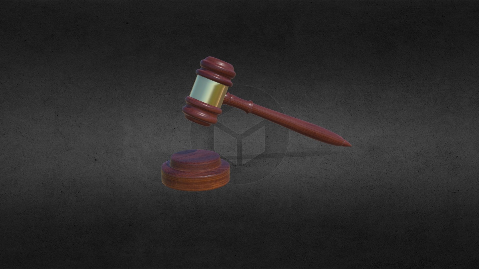 Judge Hammer - Download Free 3D model by 3d-Pauer [c265e9a] - Sketchfab