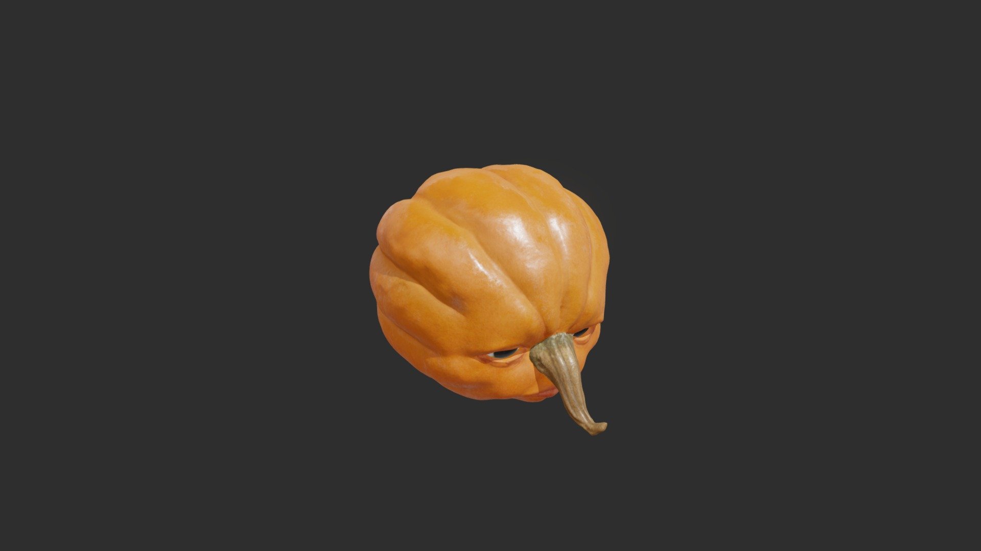 My Sad Pumpkin - 3D model by vinny roca (@pick.pan.puck) [c266eea ...