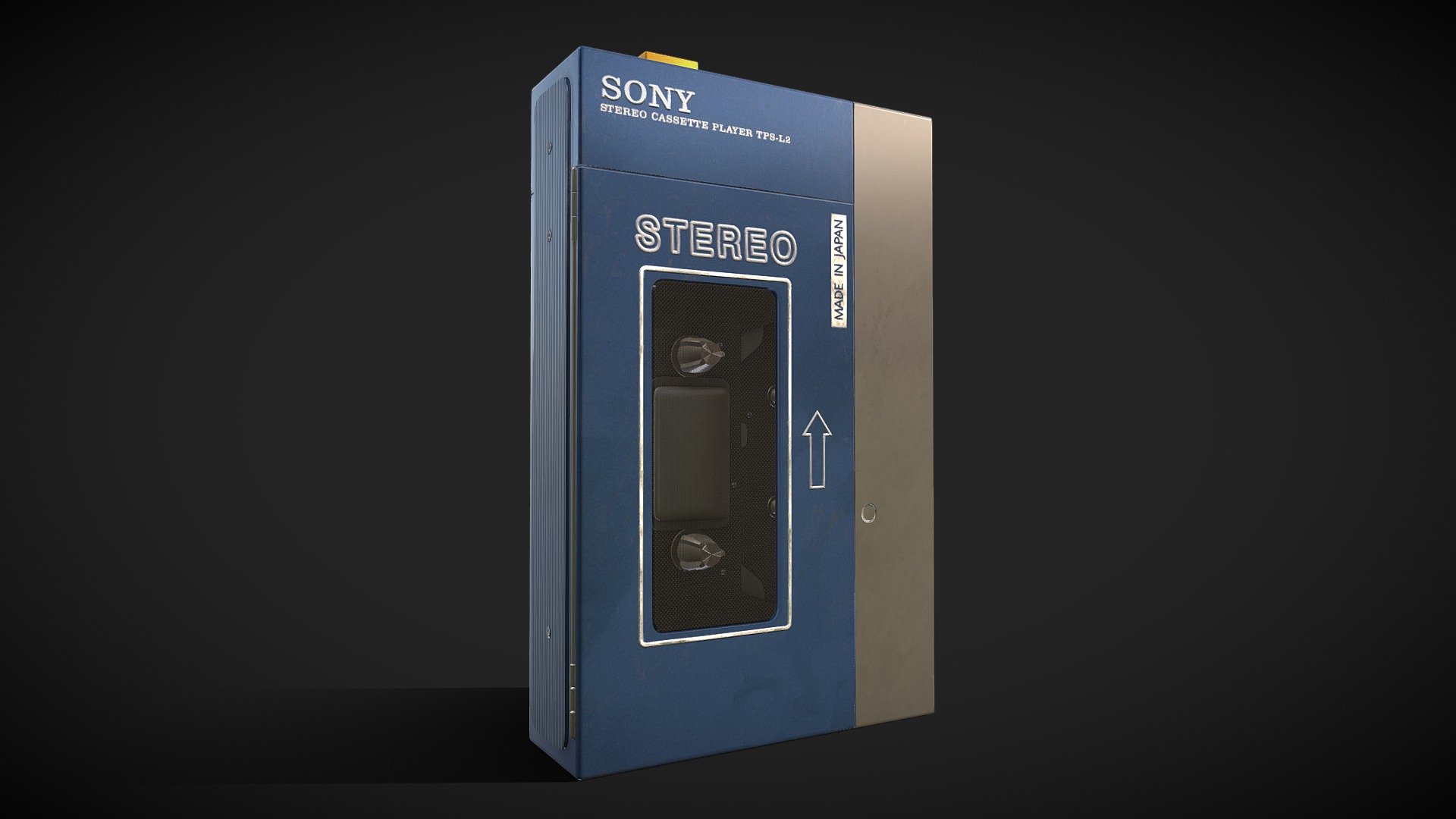 Sony Walkman TPS-L2 - 3D model by Stay Retro (@StayRetro763) [c26749d ...