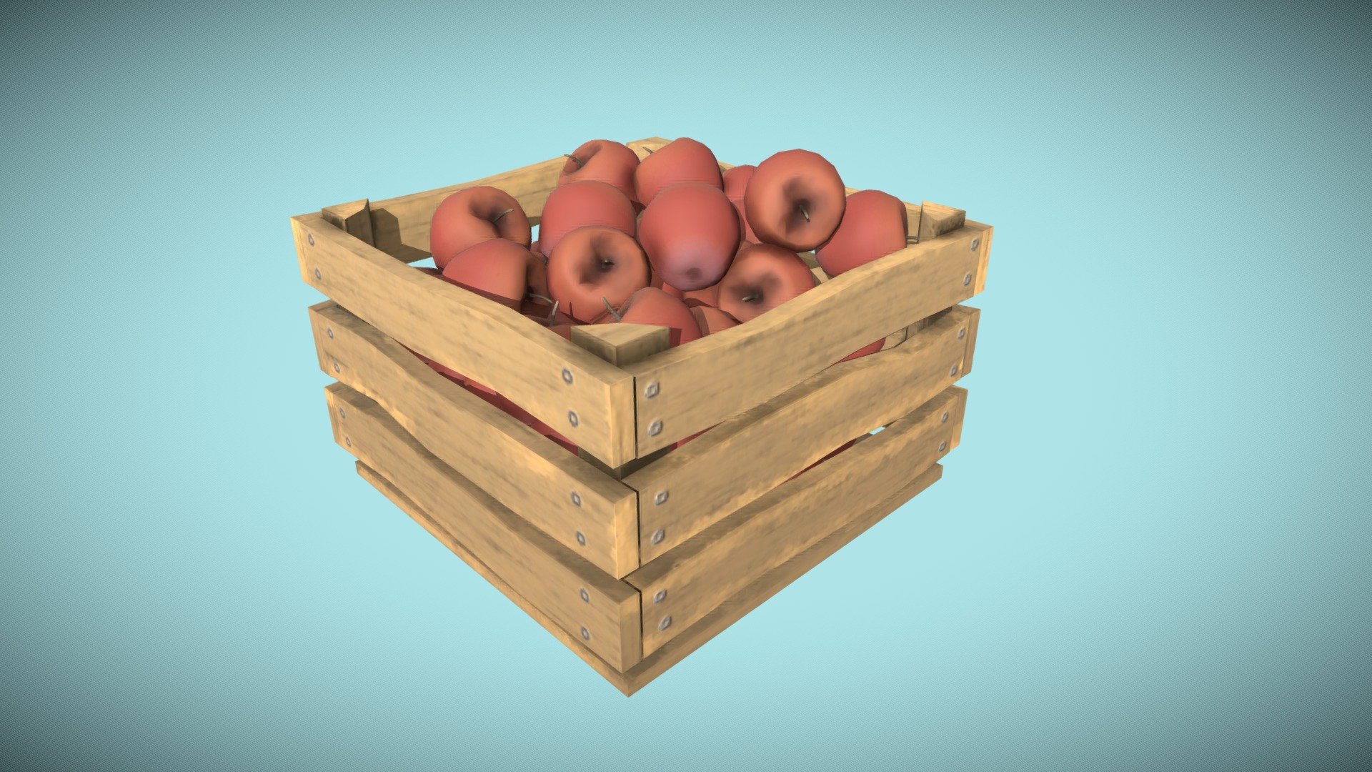 Fruit Crate - Download Free 3D model by dgeraci [c26b147] - Sketchfab
