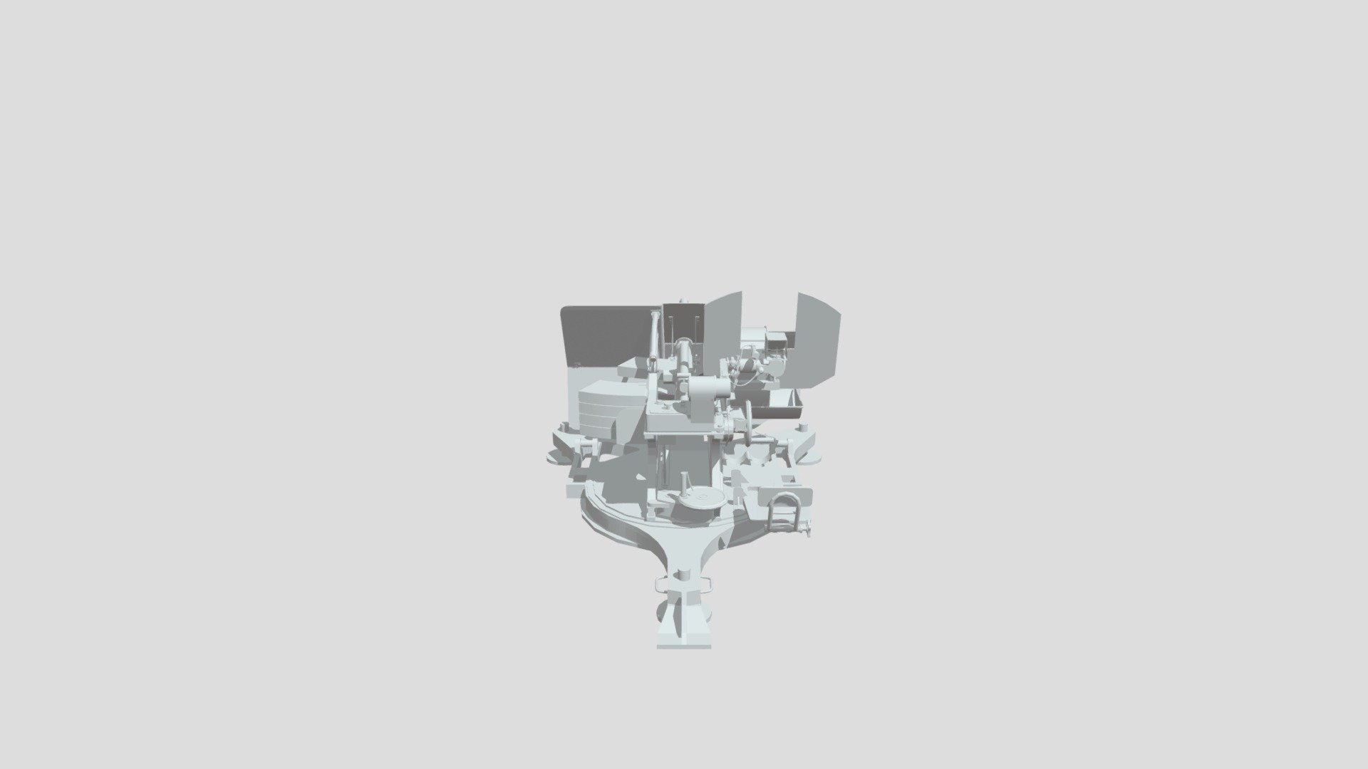 Flak38_ Low_ Turn Around - 3D model by mkwalter311 [c26c9b9] - Sketchfab