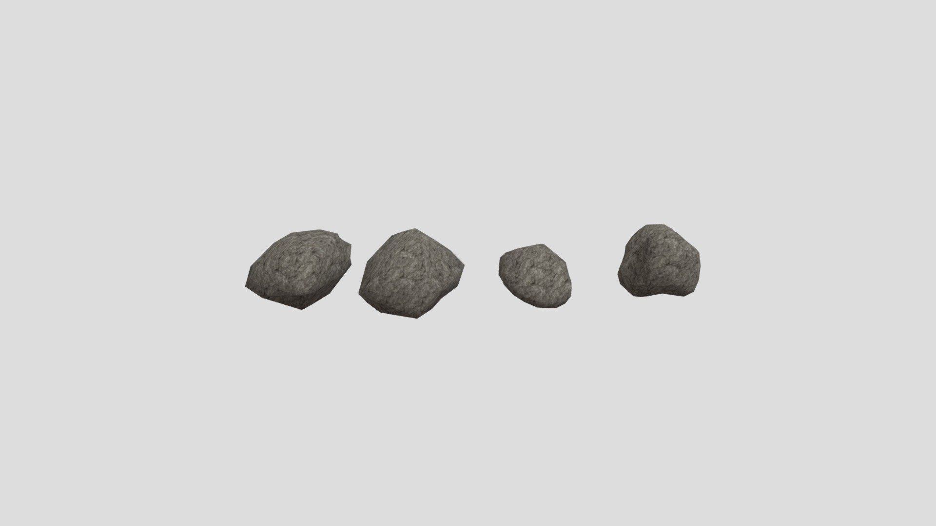High Poly Rocks - 3D model by Not_Ali [c26d743] - Sketchfab