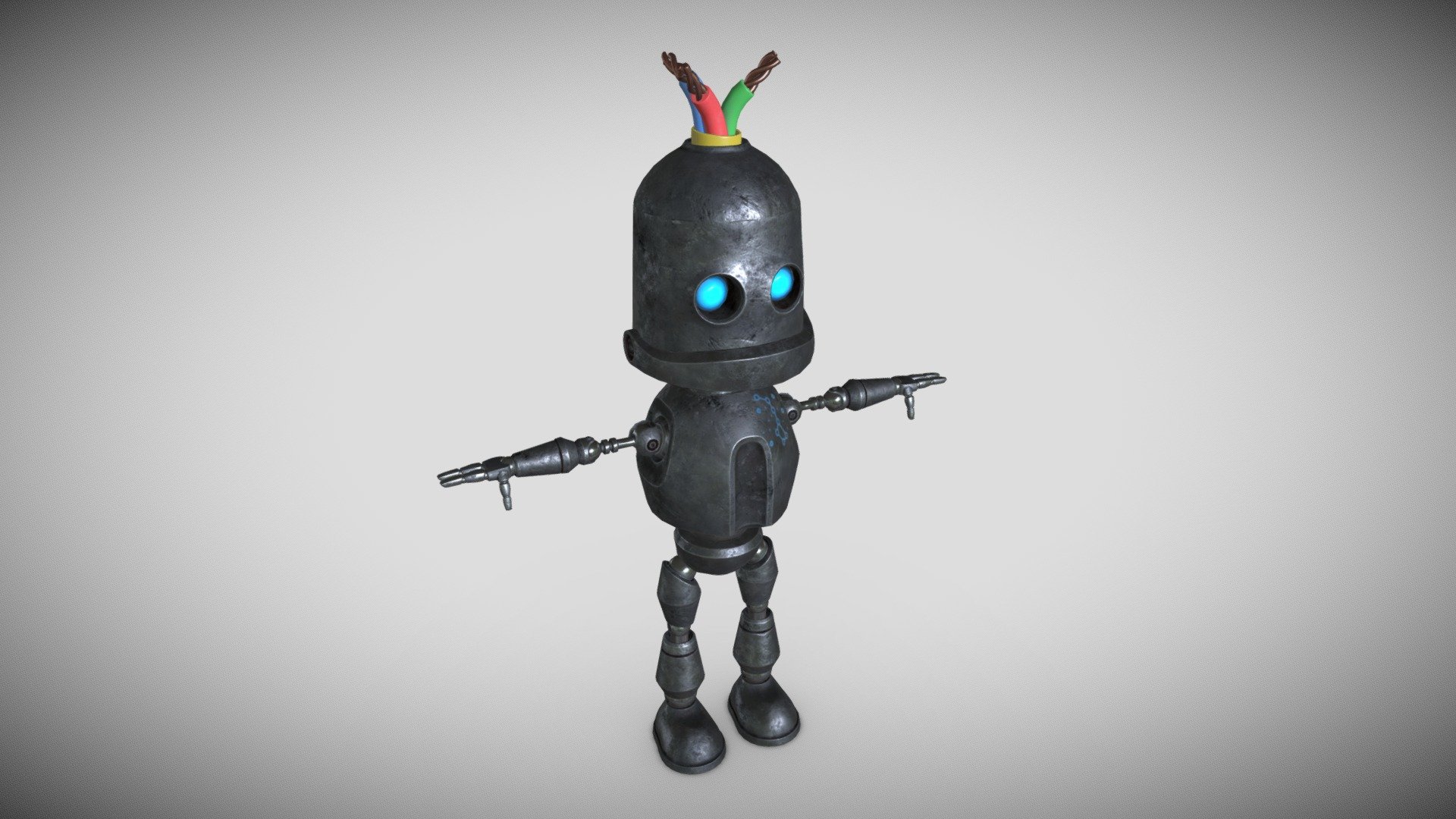 Roborob - 3D model by AlekRazum [c26d8de] - Sketchfab