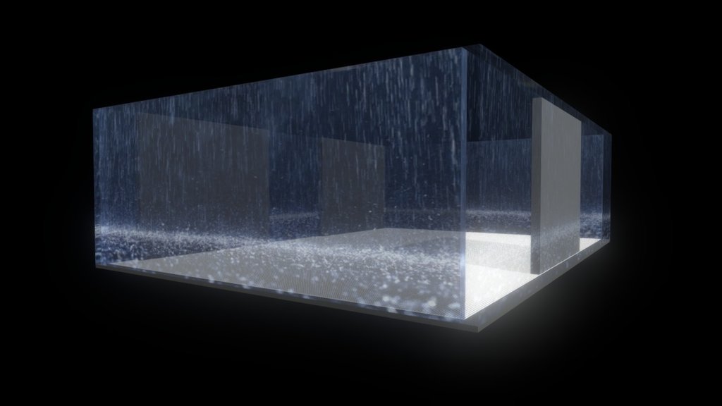 The Rain Room - 3D model by microworksmedia [c26f80f] - Sketchfab