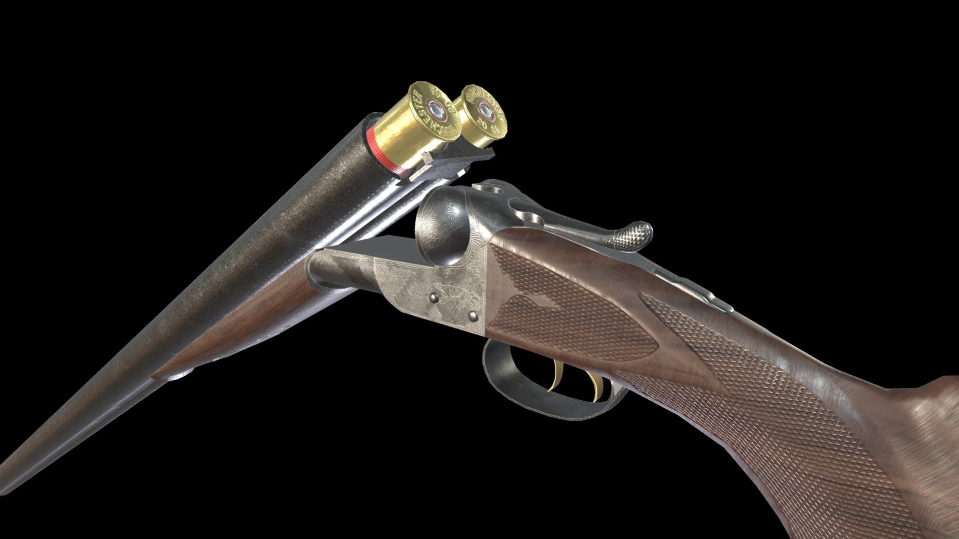 colt 1883 double barrel - 3D model by h.eskandari (@hadieskandari90 ...