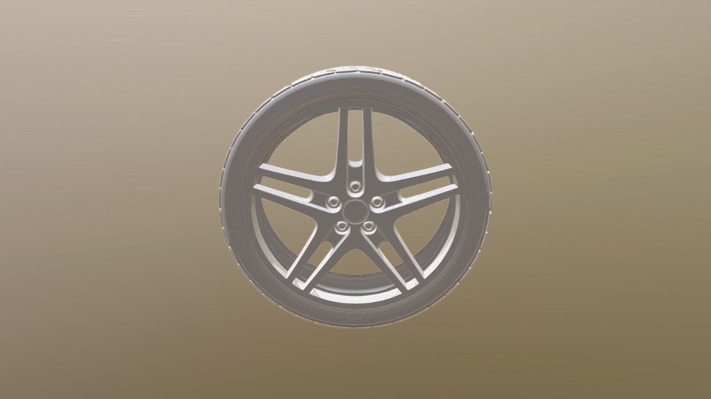 Wheel-modeling Exercise - 3D model by V001 [c271b3c] - Sketchfab