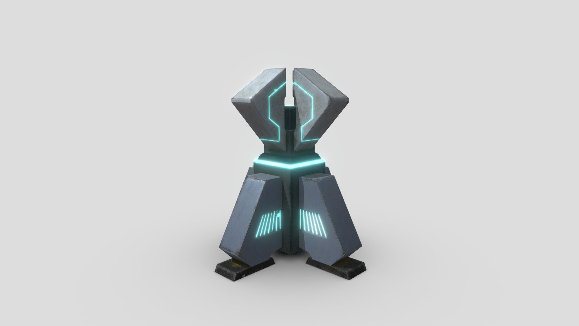 Force Field Ai 05 - 3D model by Los Bionicos Animation Studio ...