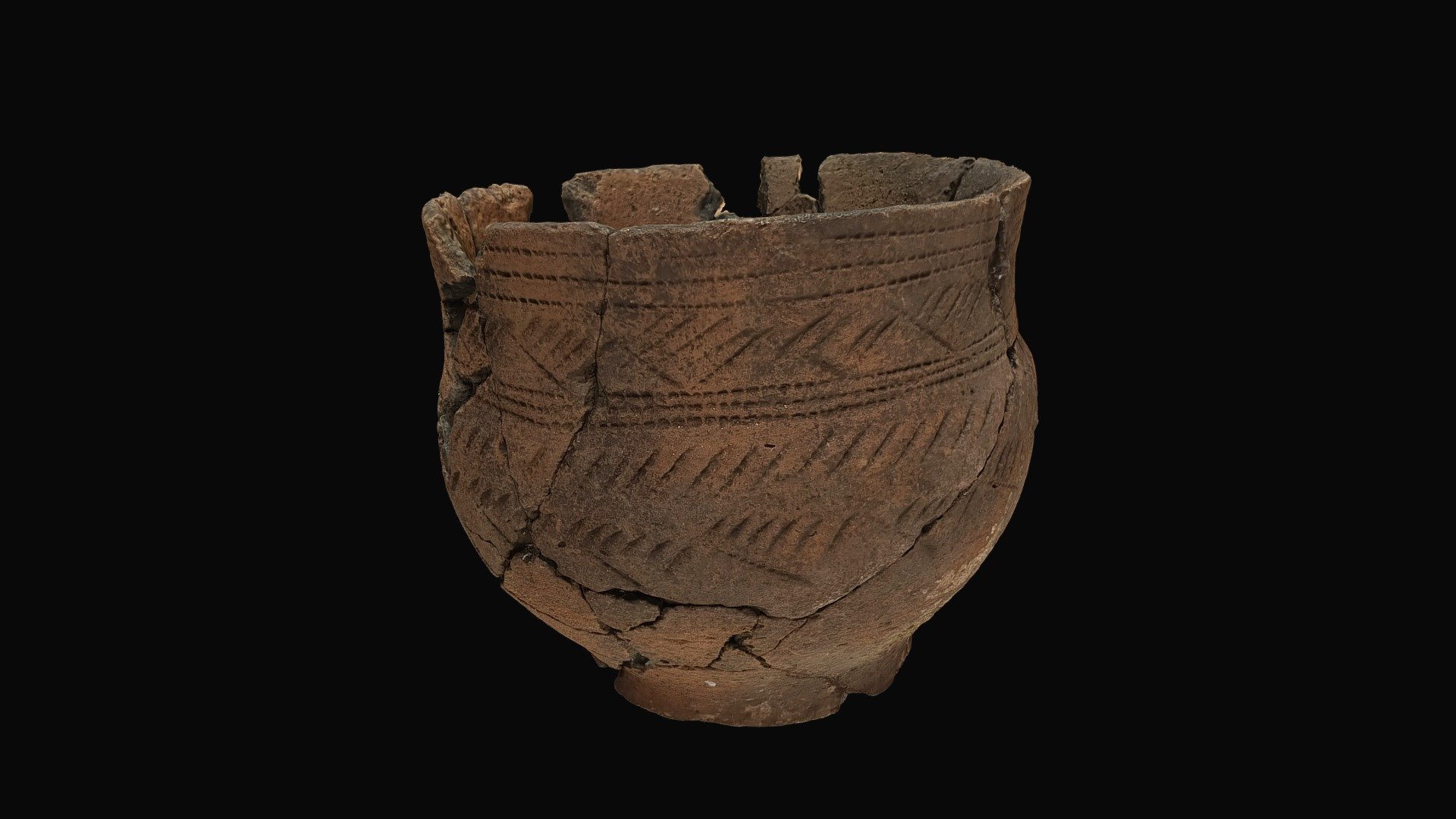 Bronze Age pot Y6B1 - Download Free 3D model by Igor Denisov (@Digor ...