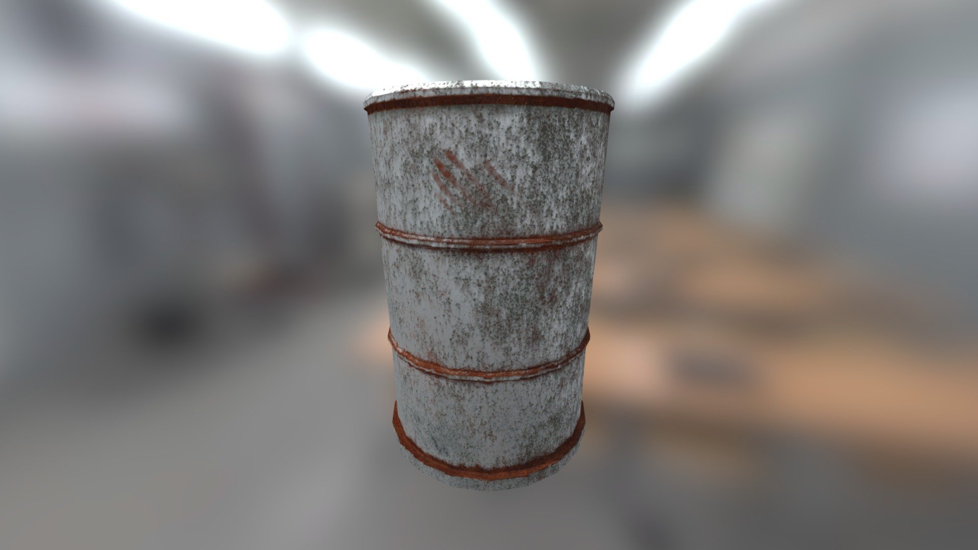 Baril_Metal - 3D model by antoinelong [c2730c5] - Sketchfab