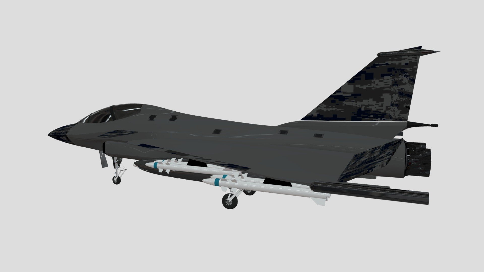 jet render - 3D model by hycsc [c273ddf] - Sketchfab