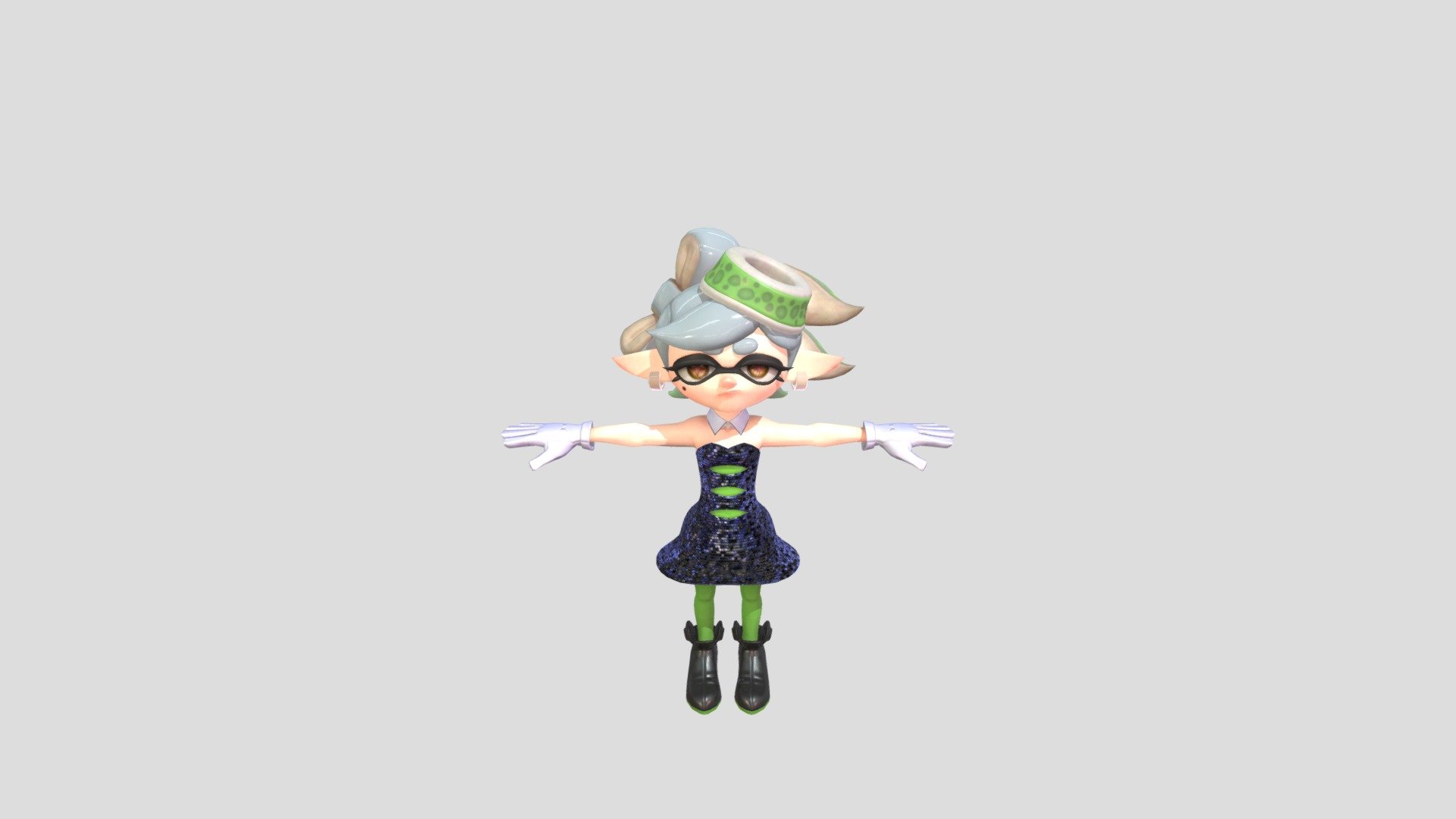 Splatoon 3 Idol Marie - Download Free 3D model by SP_OctoPie (@Sooberye ...