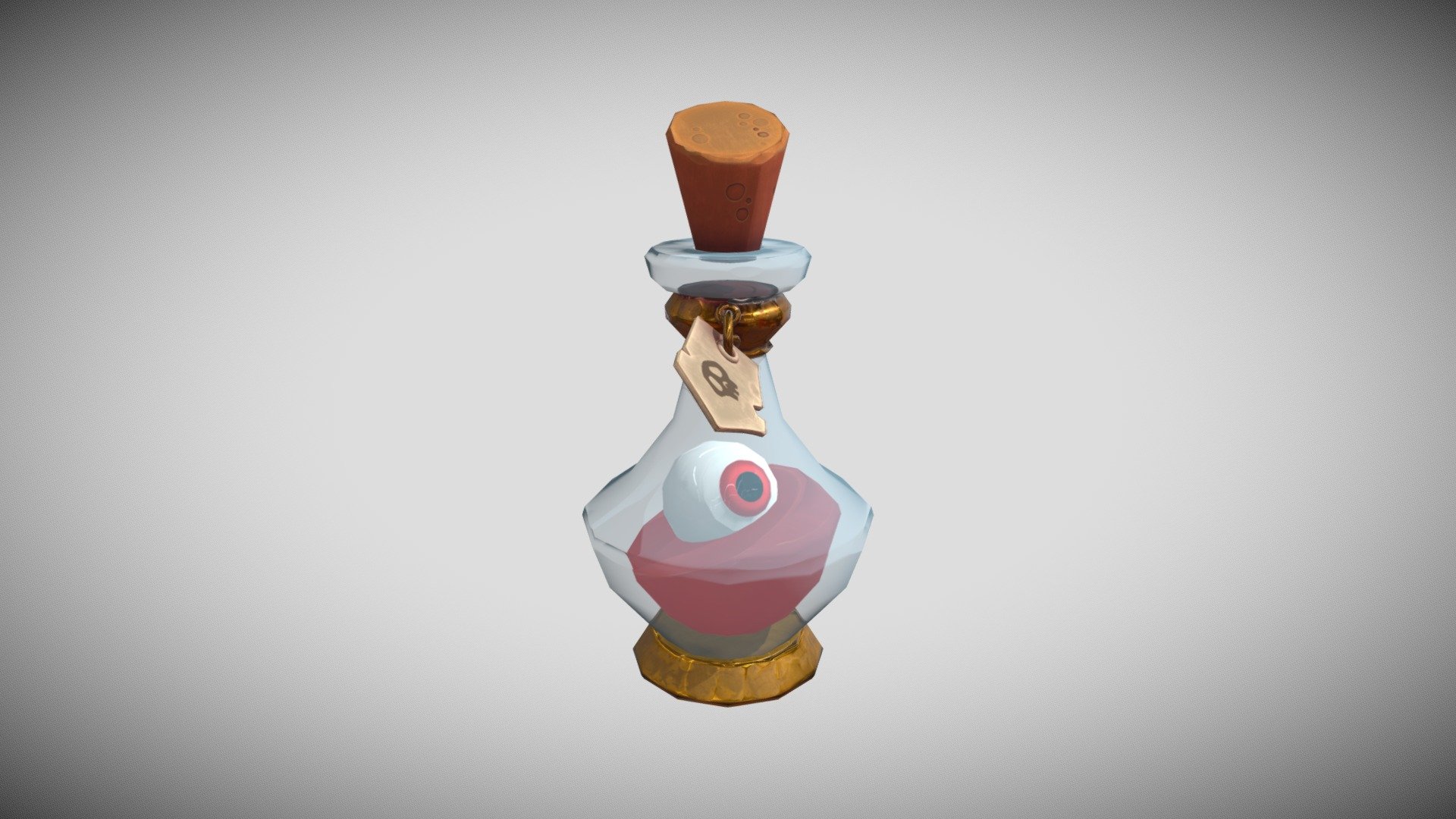 Stylized Bottle - 3D model by fil201699fils [c276f30] - Sketchfab