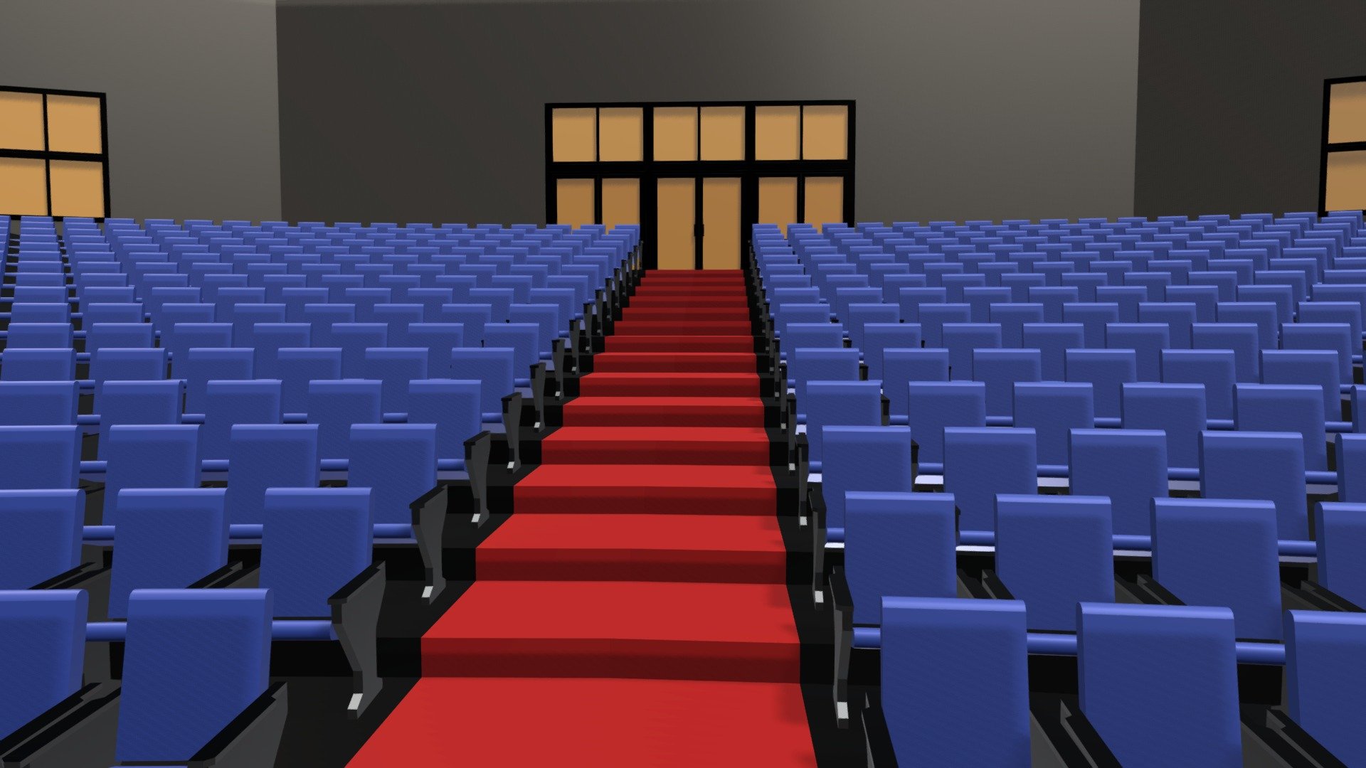Auditorium Test 1 - Download Free 3D model by CloudHubOmniTeam ...