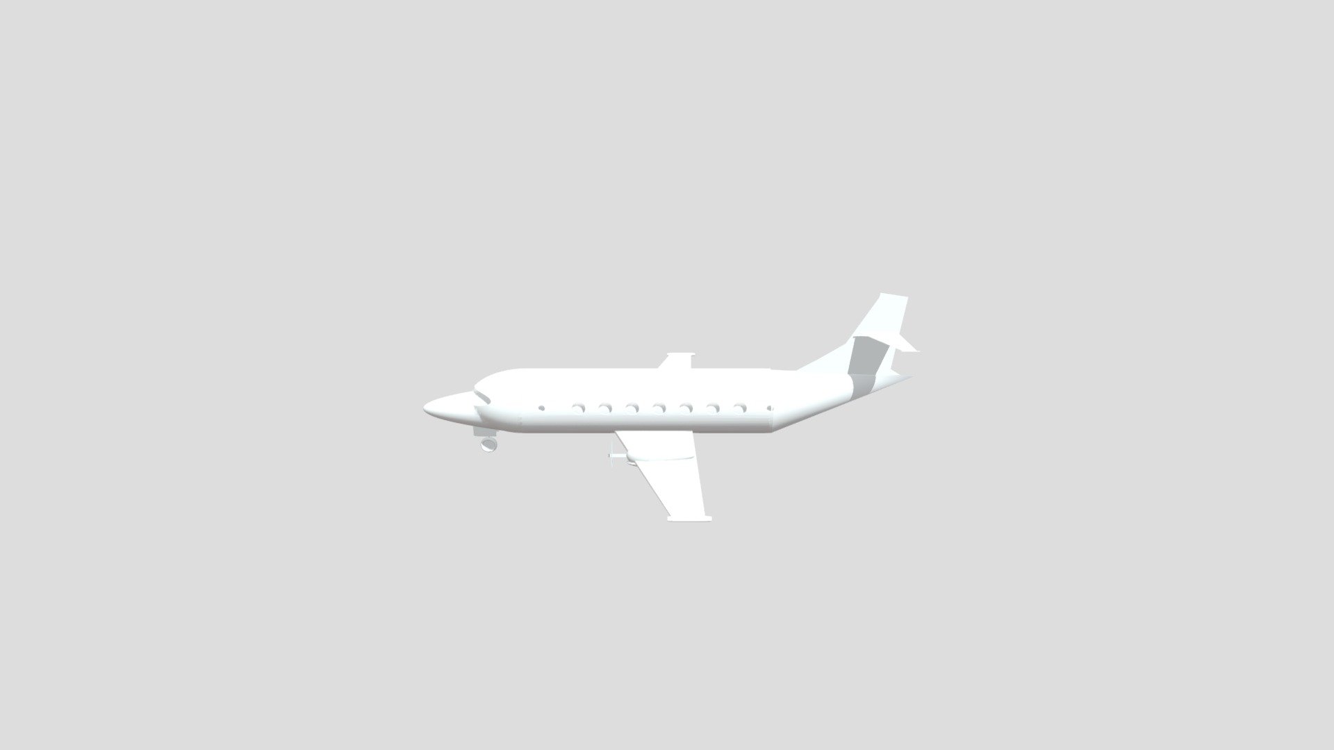 Trans-Russia Commuter Plane - Download Free 3D model by Sukhoi KR-860 ...