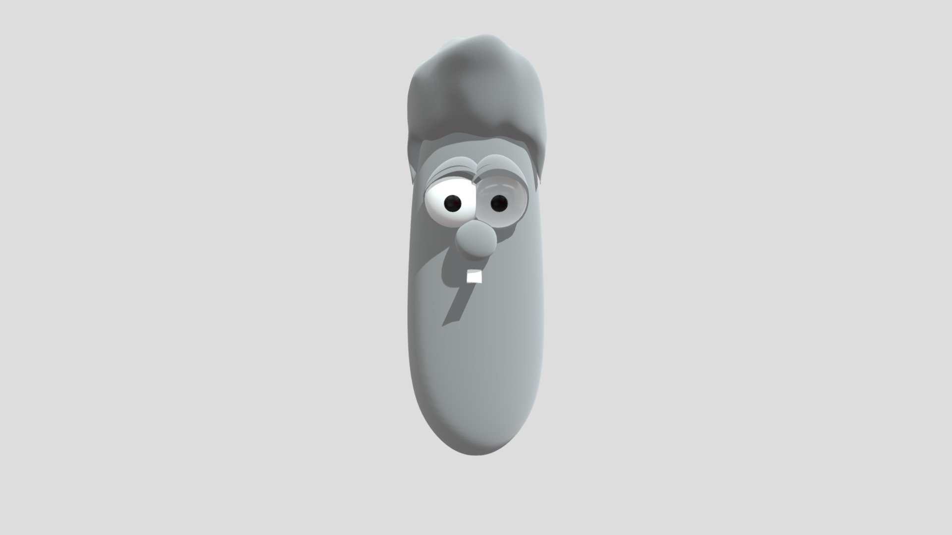 Larry With Hair - Download Free 3D model by VeggieMotion (@seanengel24 ...