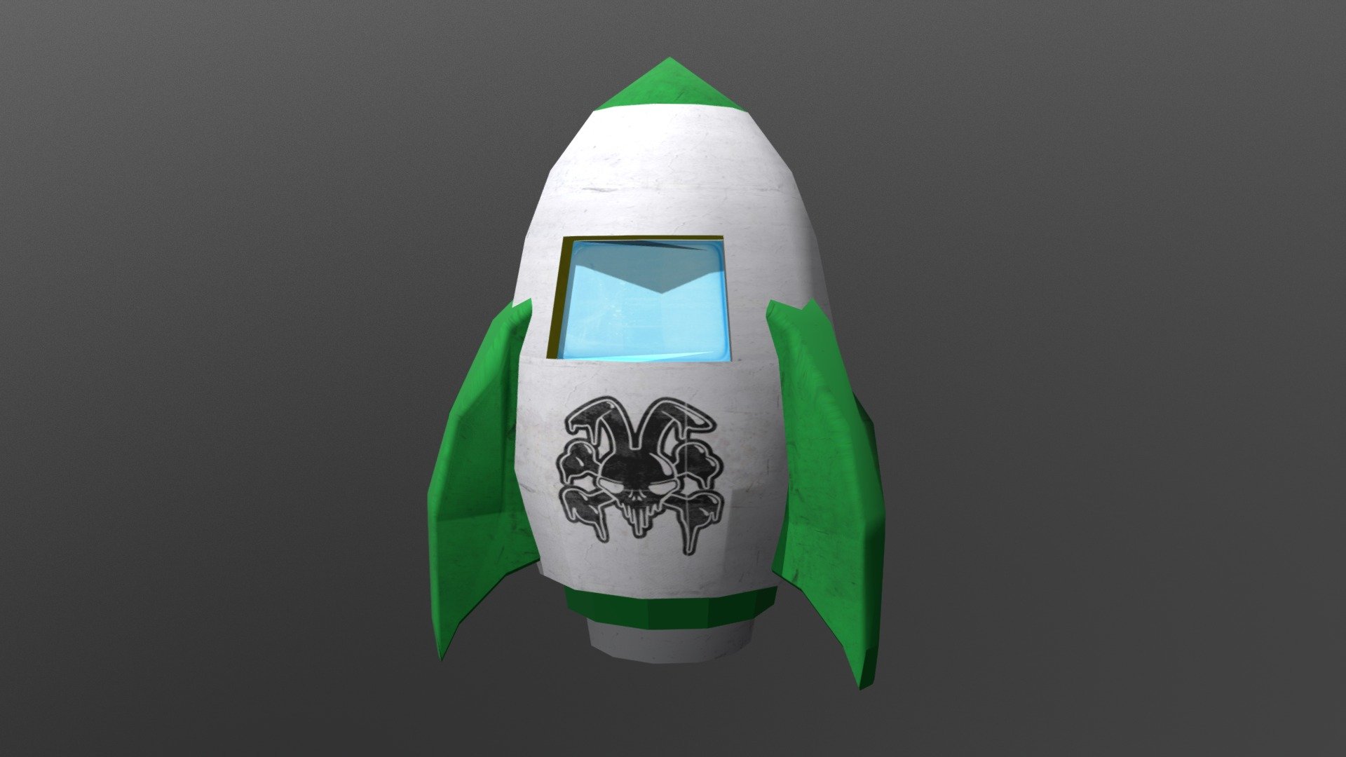 Toy Rocket - 3D model by reikolee [c27c11d] - Sketchfab