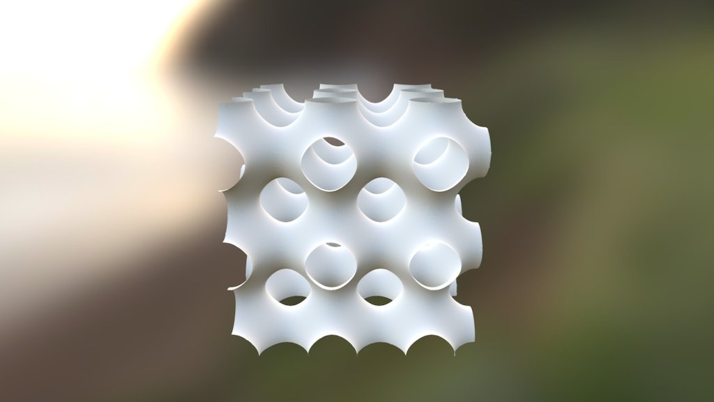 Naive Surface Nets Sine Waves 3d Model By Polygon Triangulation Polygon Triangulation