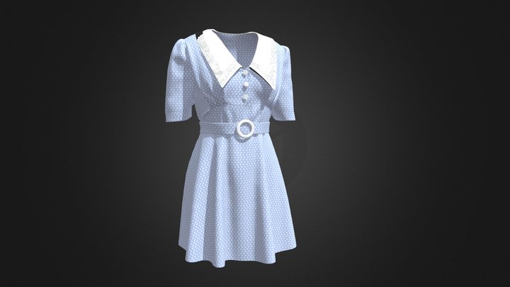 Dress 3D models - Sketchfab