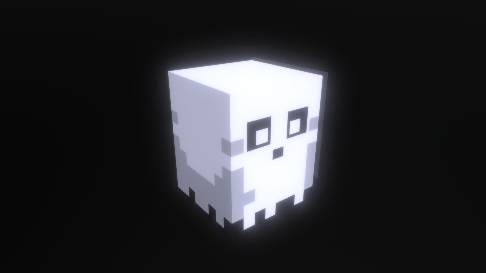Cute Ghost - Minecraft - 3D model by Novua (@novuanet) [c27d1ce ...