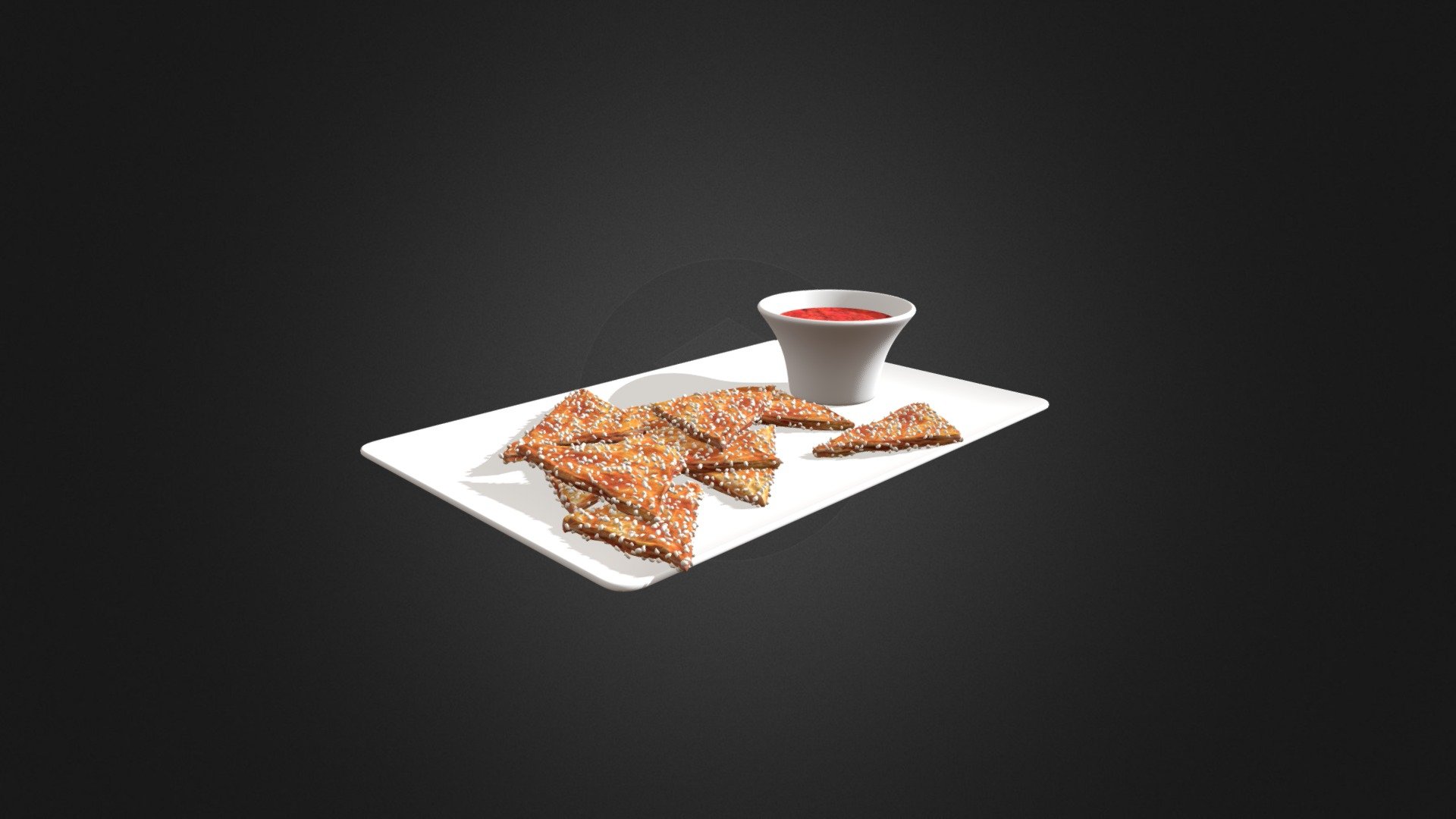 Nachos with Sauce - Buy Royalty Free 3D model by cgaxis [c27d65a ...