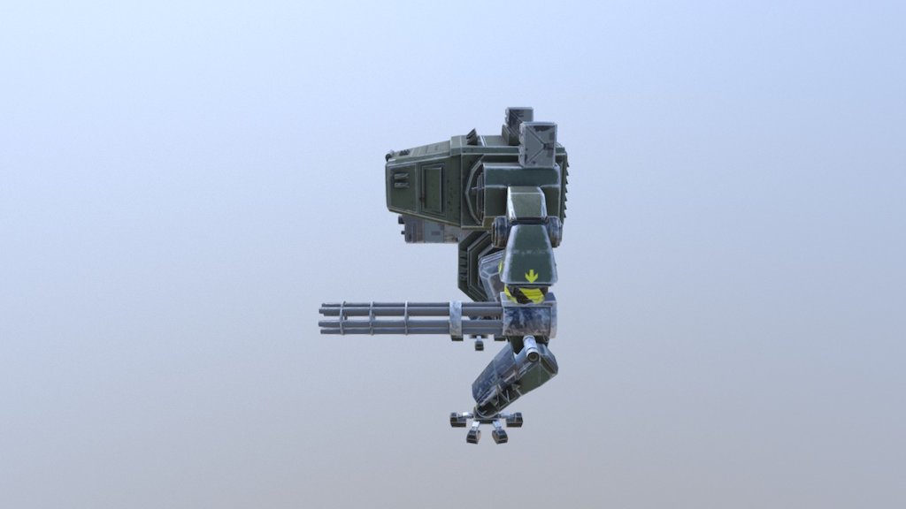 Mech robot - 3D model by trungrua [c27e17a] - Sketchfab