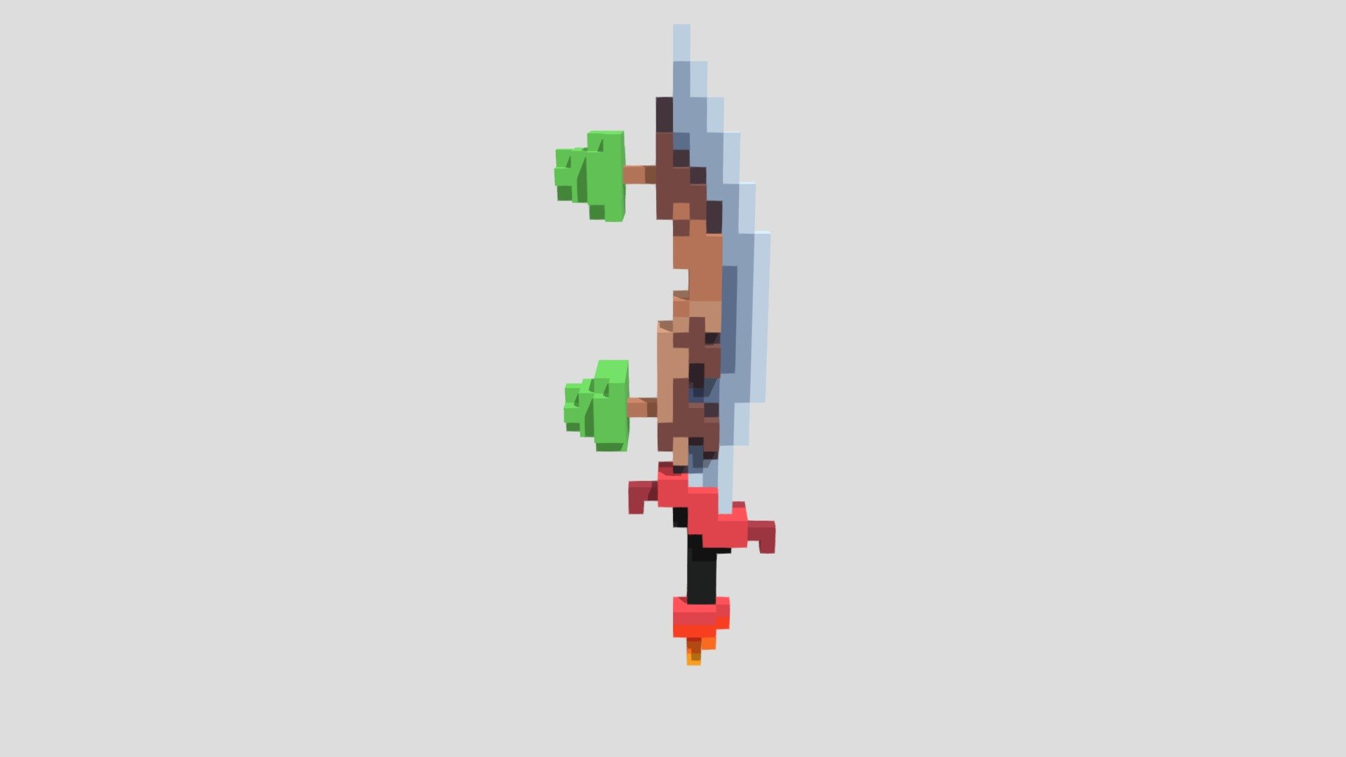 Tree Sword Minecraft - 3D model by itong.kungth [c27e2f6] - Sketchfab