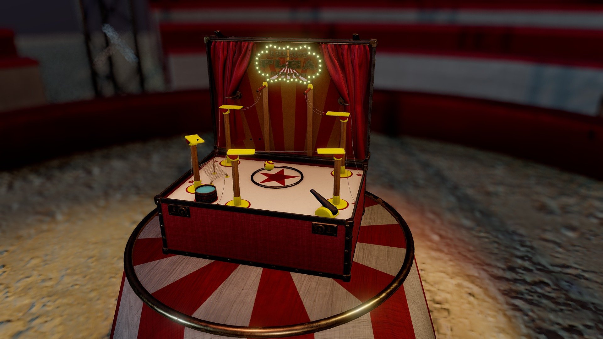 Flea Circus - 3D model by jdbensonCG (@bjohndavid21) [c27e5c5] - Sketchfab