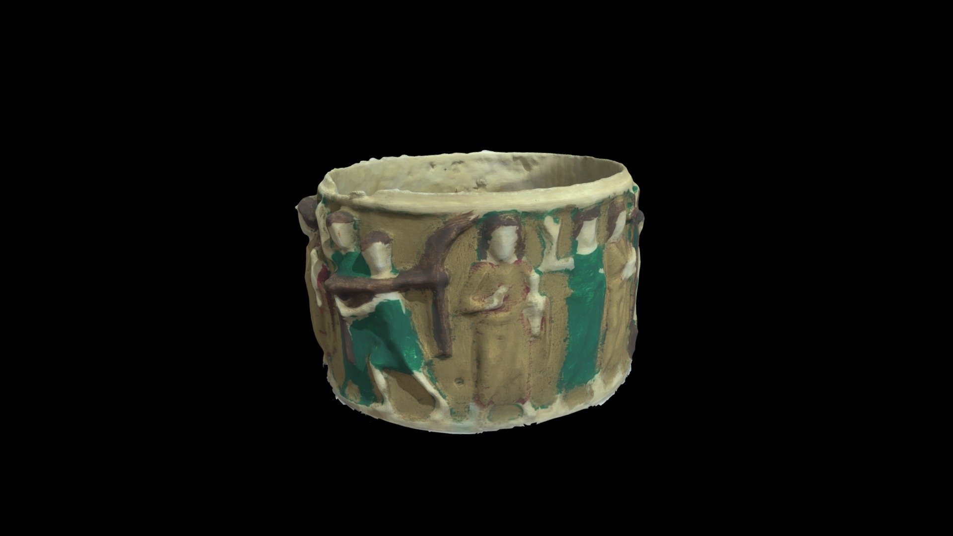 Reconstructed Polychromy of Pyxis - Download Free 3D model by Caitlyn ...
