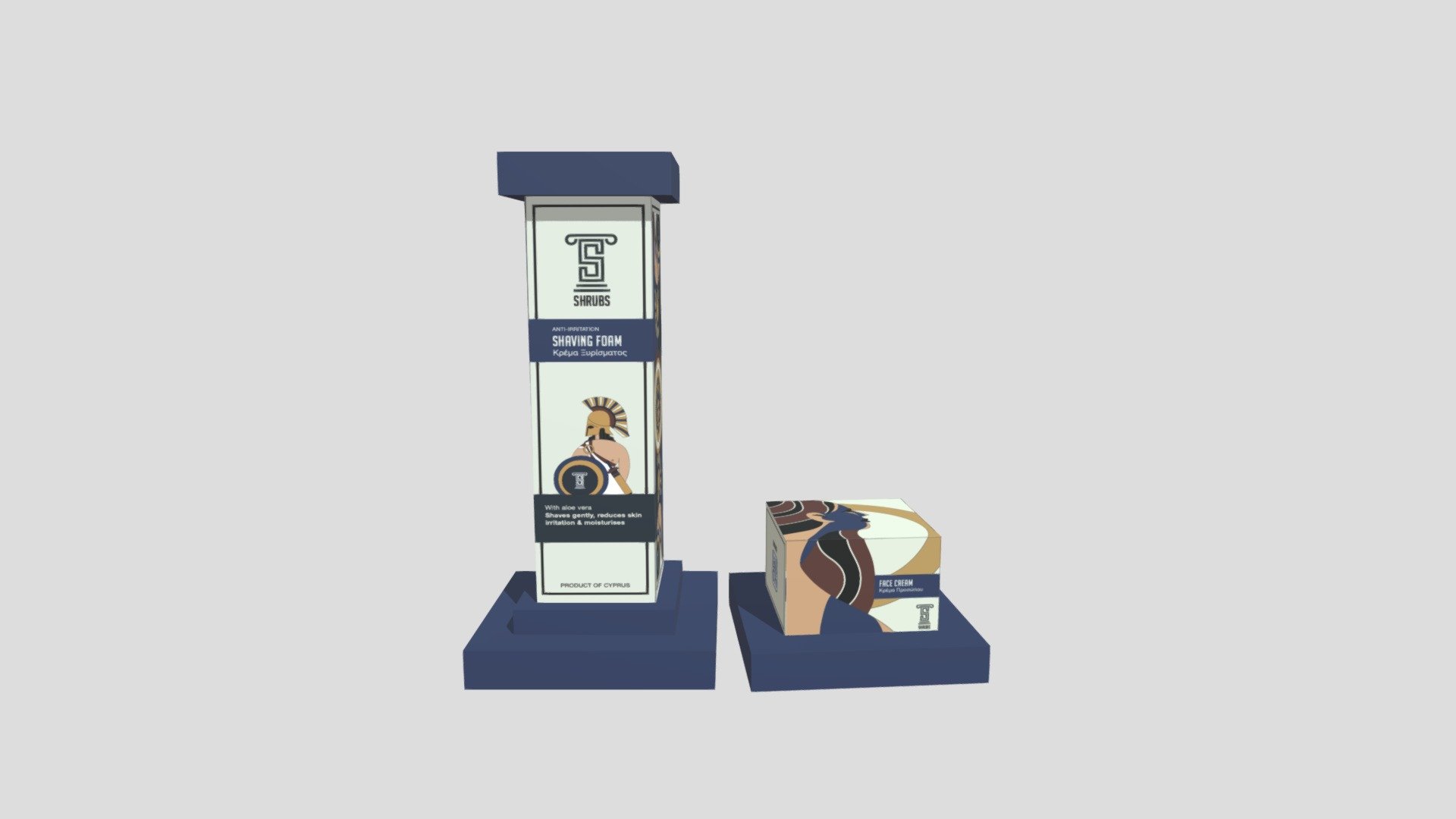 Package Design 3D model - 3D model by astaniosantreas [c281740] - Sketchfab