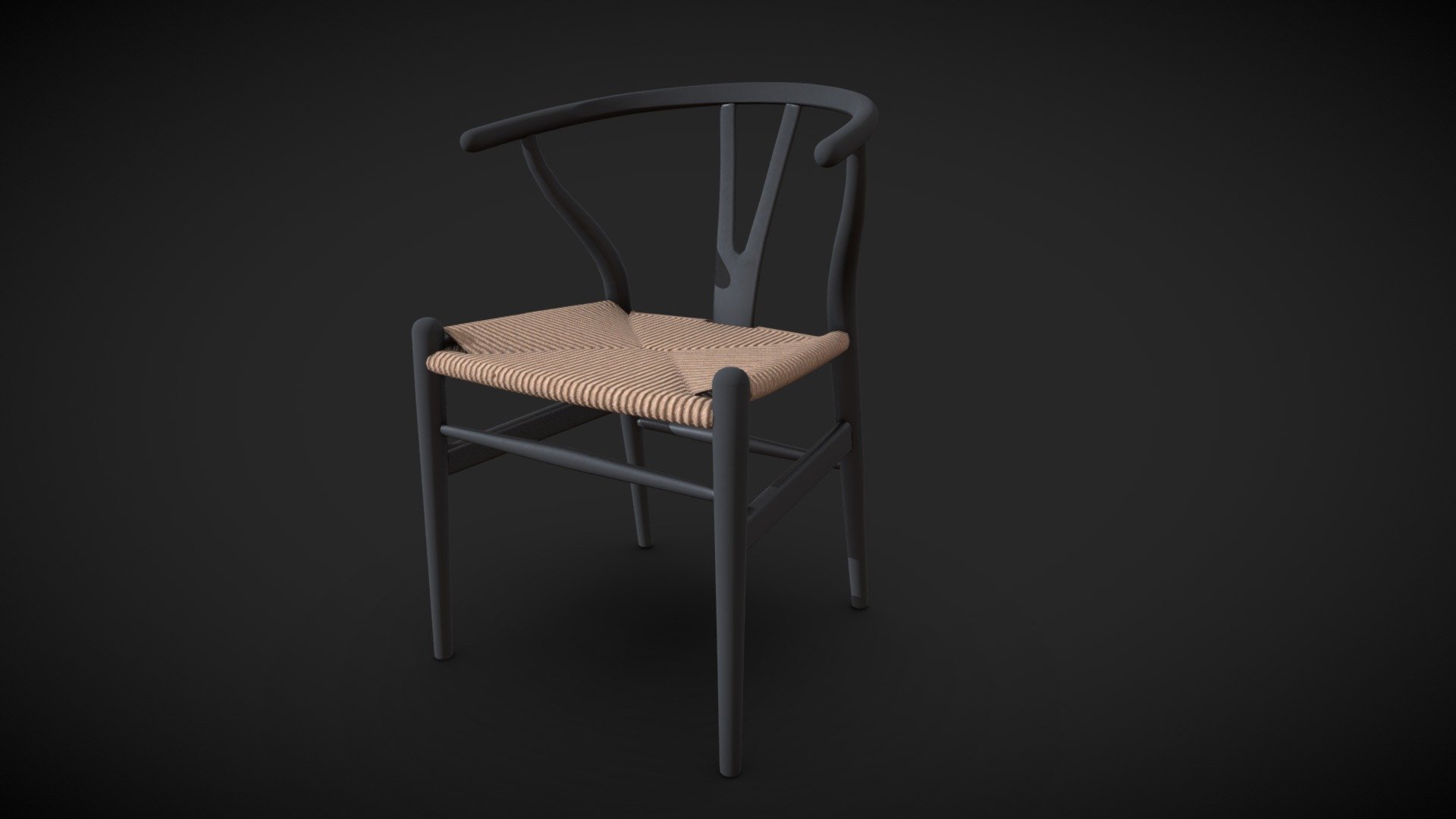 Woven Dining Chair || VR Ready - Buy Royalty Free 3D model by SilverSky ...