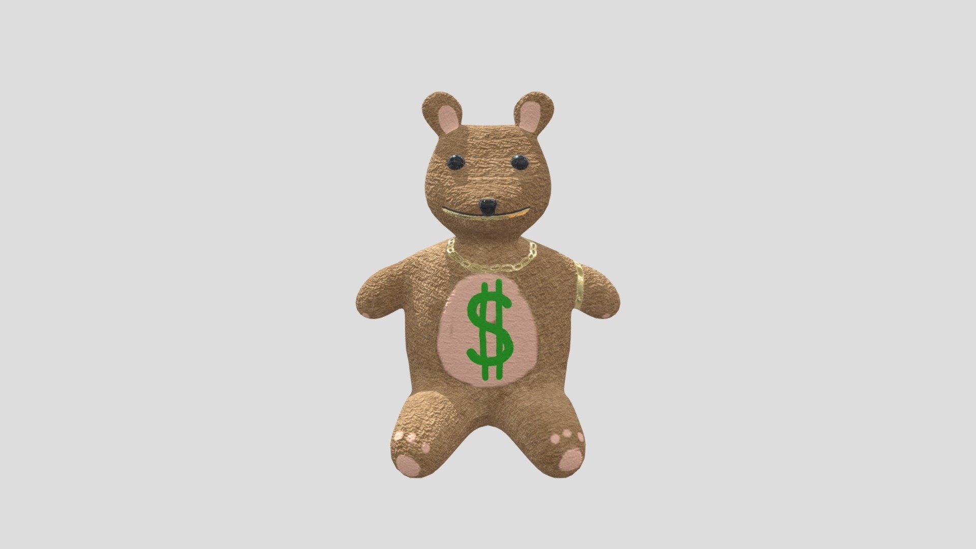 Pimp Bear - 3D model by rtafil02 [c282348] - Sketchfab