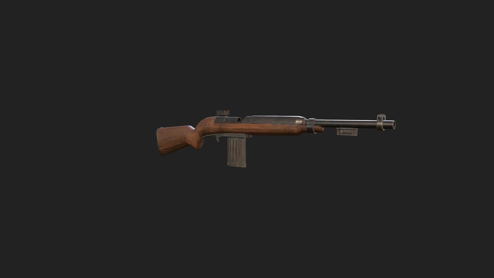 Foxhole - Carbine - 3D model by Clapfoot [c283ac8] - Sketchfab