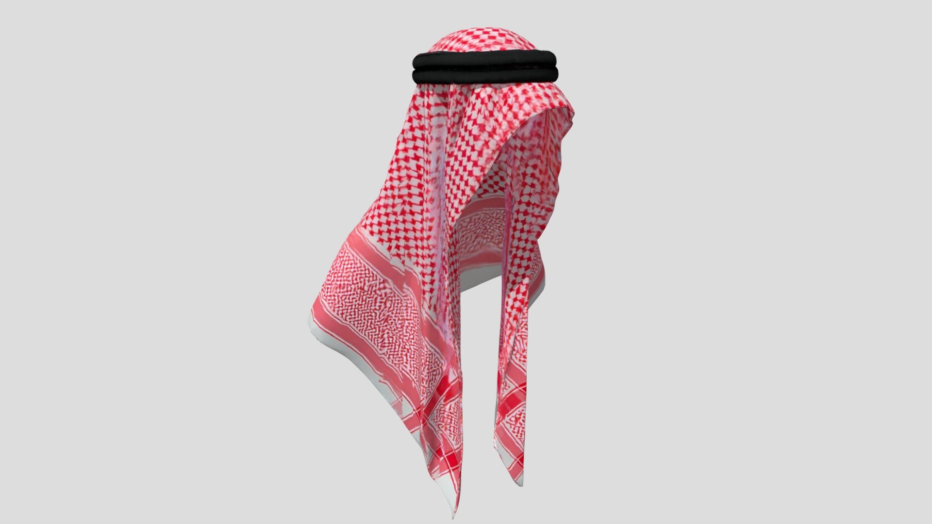 Arab Keffiyeh - Download Free 3D model by Mohammad Rajabloo ...