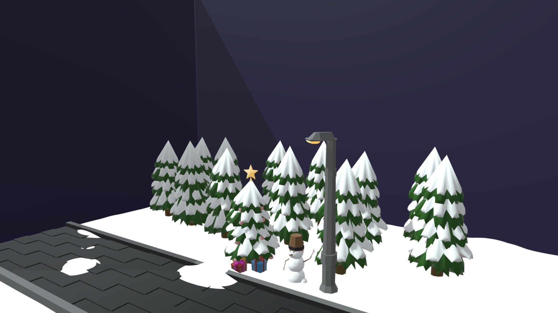 Winter - 3D model by LoliLuv (@minsk20017) [c285dc7] - Sketchfab