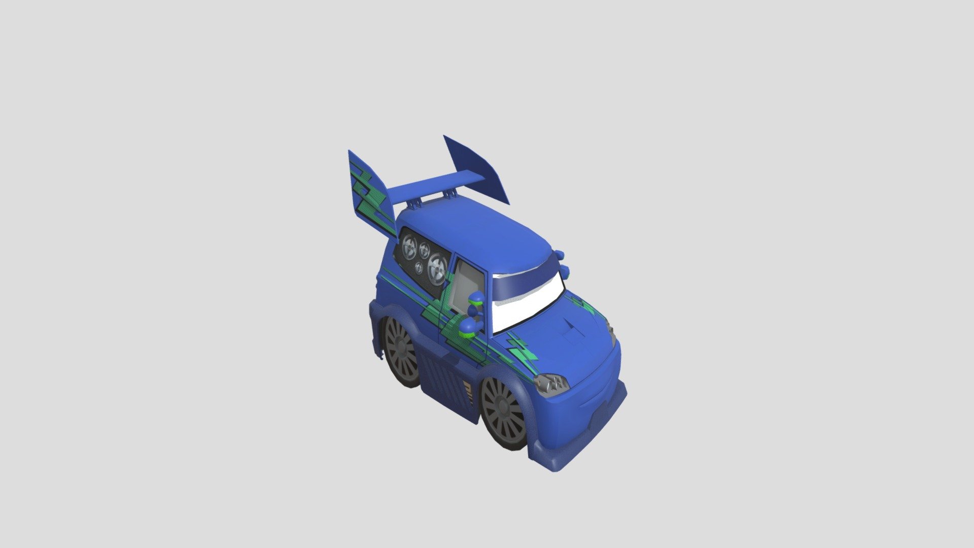 DJ From Cars 2 On PC - Download Free 3D model by Kyle.withem [c28761f ...