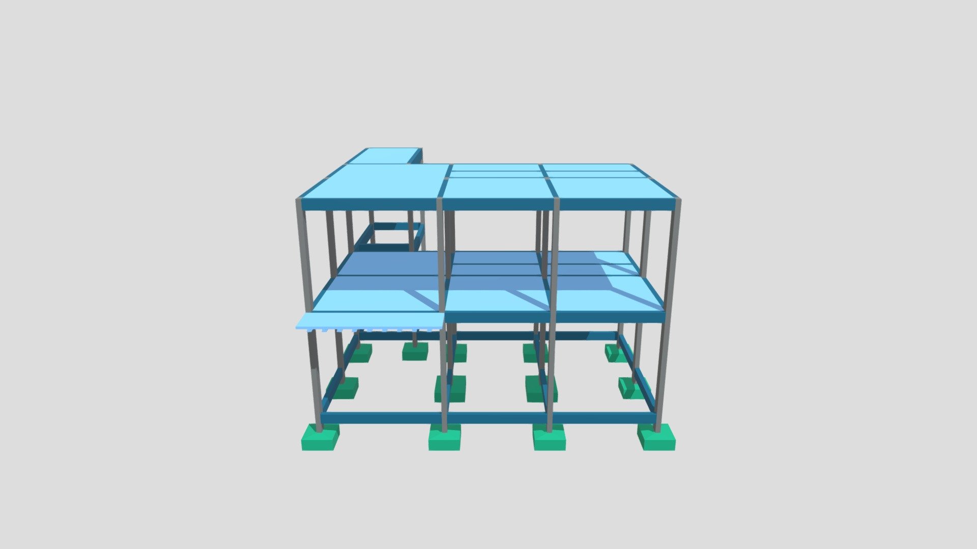 3D ESTRUTURAL RONI APART. - 3D model by natanaelnhsa [c289566] - Sketchfab