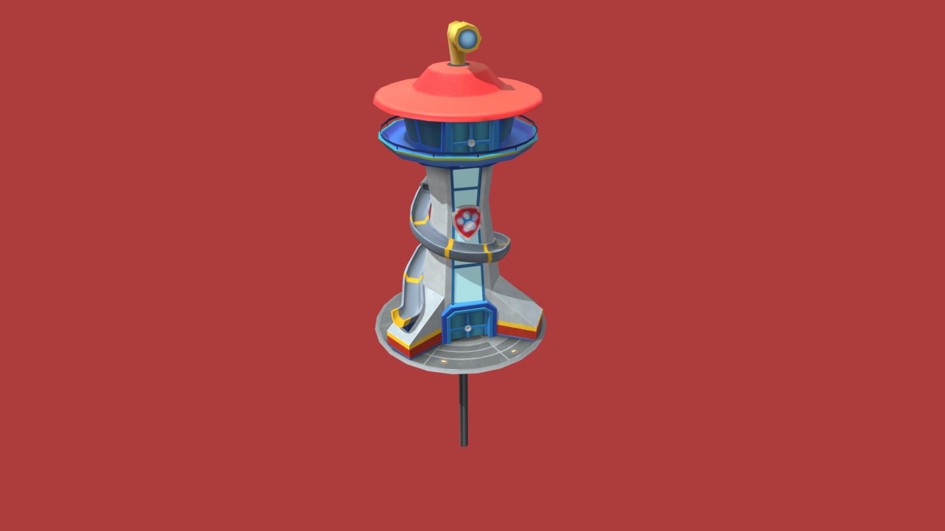Lookout Tower - Download Free 3D model by kingston.shamily [c28be43 ...